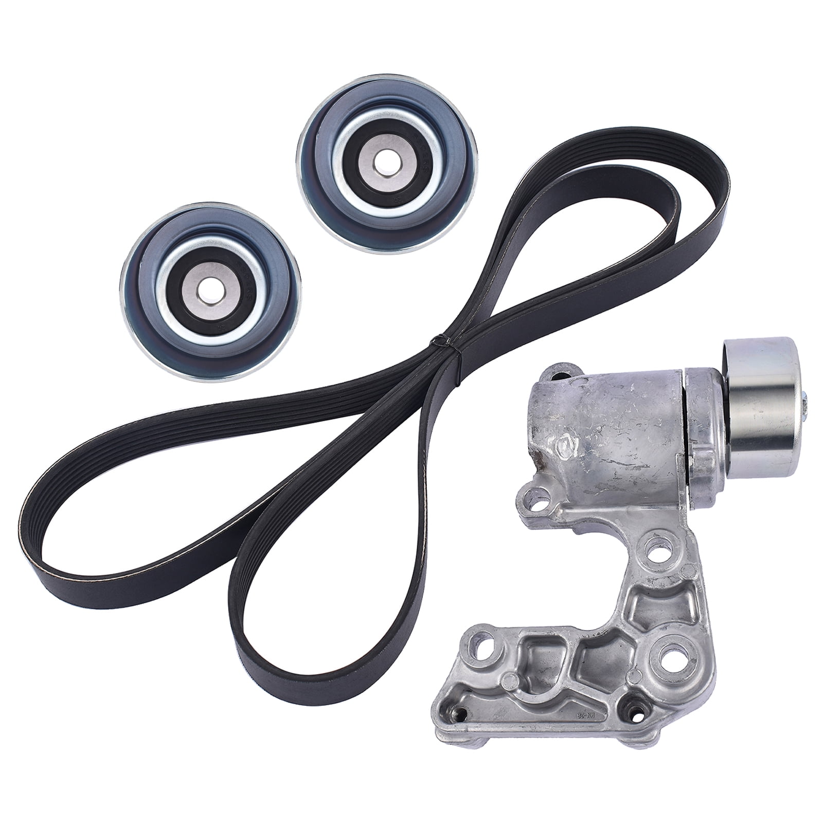 GELUOXI Drive Belt Tensioner & Idler Pulley Kit Fits Toyota Sienna 3.5L ...