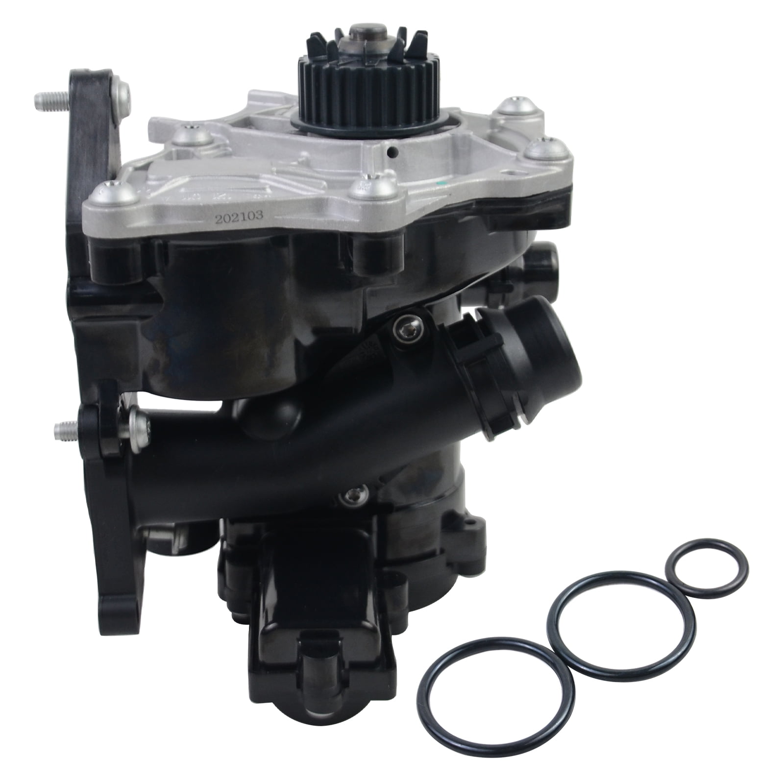 GELUOXI Electric Water Pump w/ Thermostat for Audi Volkswagen 2.0L Golf ...