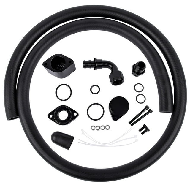 GELUOXI Engine Ventilation Kit Crankcase Ventilation System for Ford ...