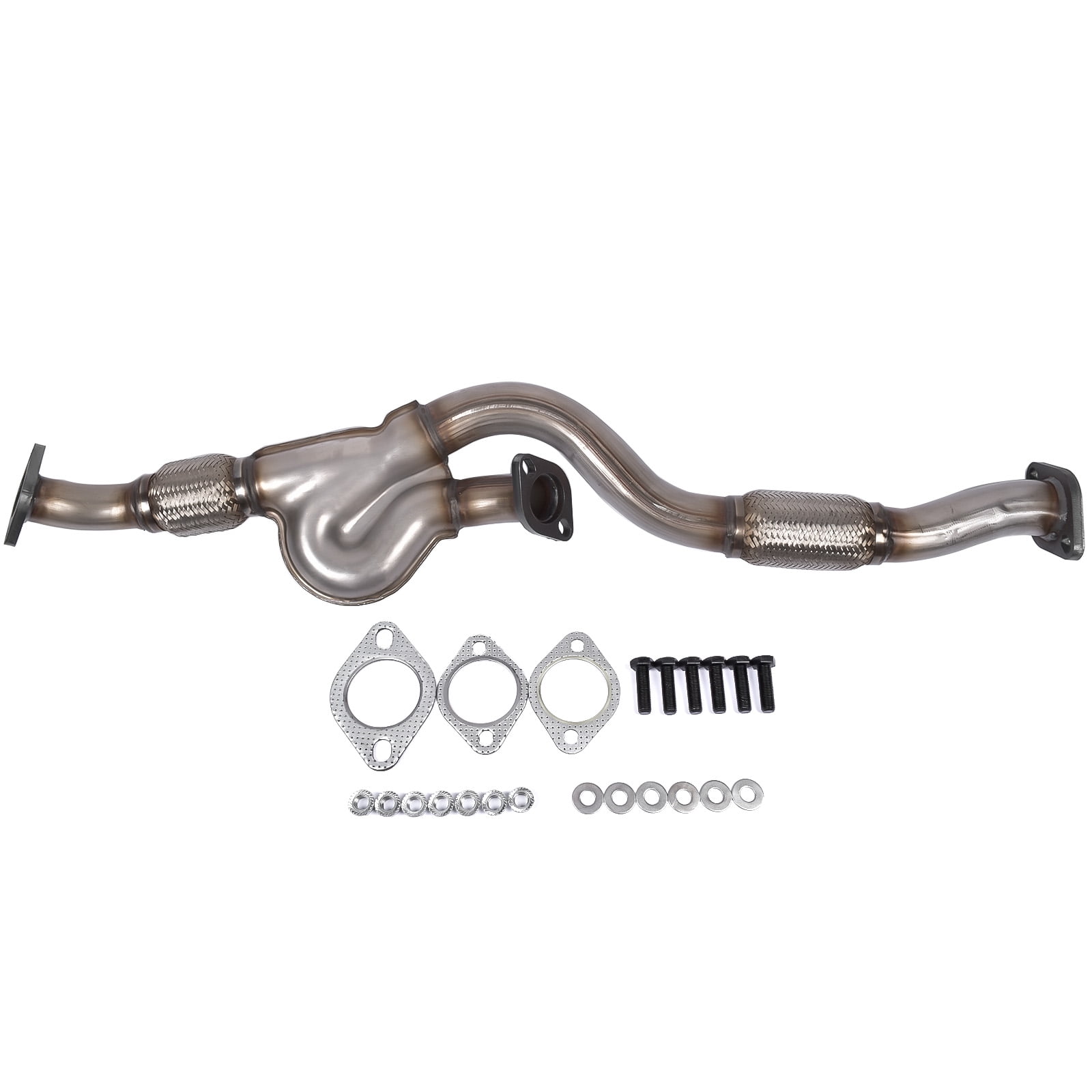 GELUOXI Exhaust Front Flex Y Pipe for Hyundai Tucson Kia Sportage Sport ...