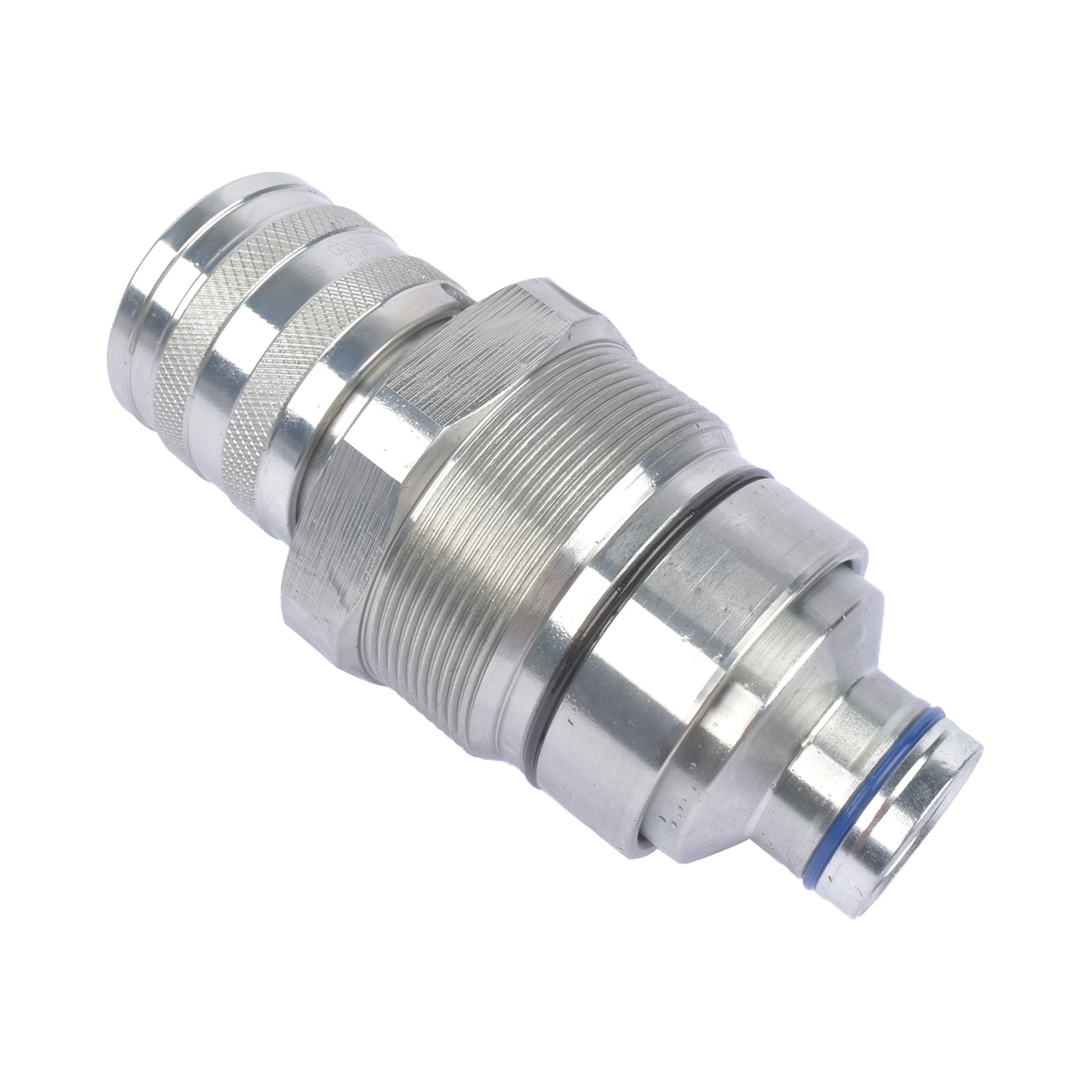 GELUOXI Female Flat Face Coupler for John Deere Caterpillar Bobcat V519 ...