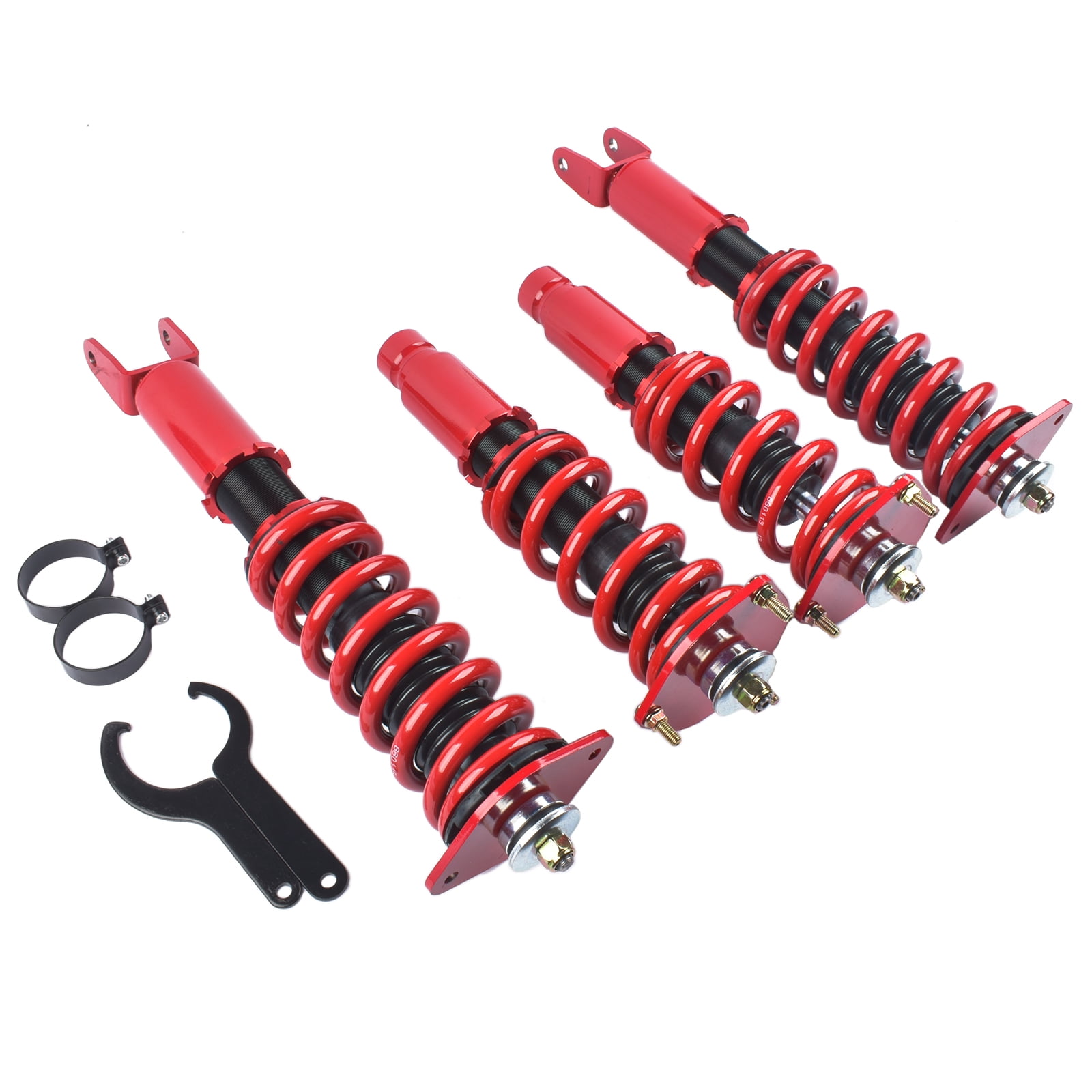 GELUOXI Front & Rear Coilover Shock Suspension Kit for Infiniti M35x ...