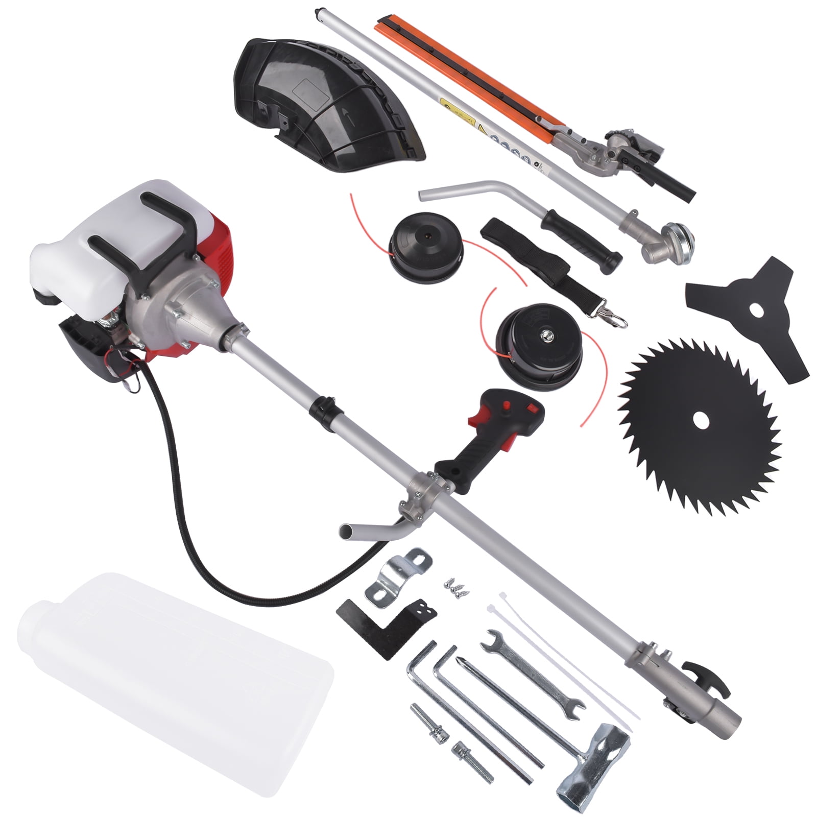 GELUOXI Gas-Weed-Wacker, 52CC Weed Eater Gas Powered, 2-Cycle Gas ...