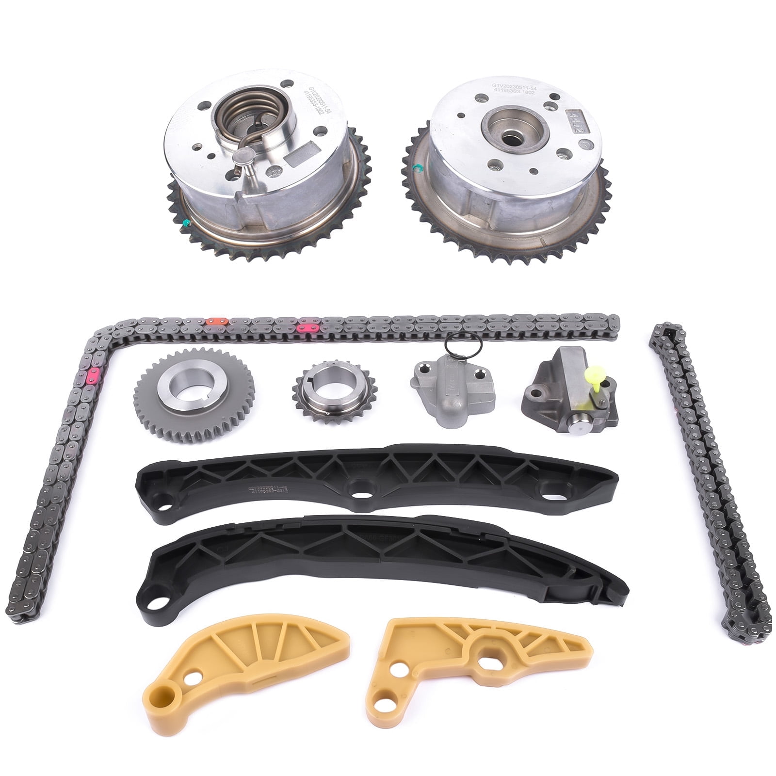 GELUOXI Gears Chains Chain Tensioners Timing Chain Kit for Kia Sorento ...