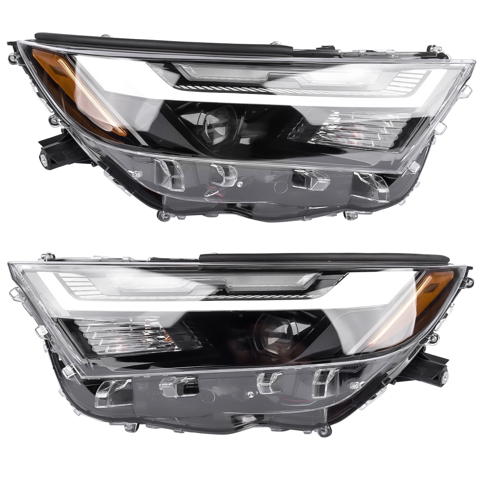 GELUOXI LED Headlight Lamp Assembly for 2022-2024 Toyota RAV4 Diver ...