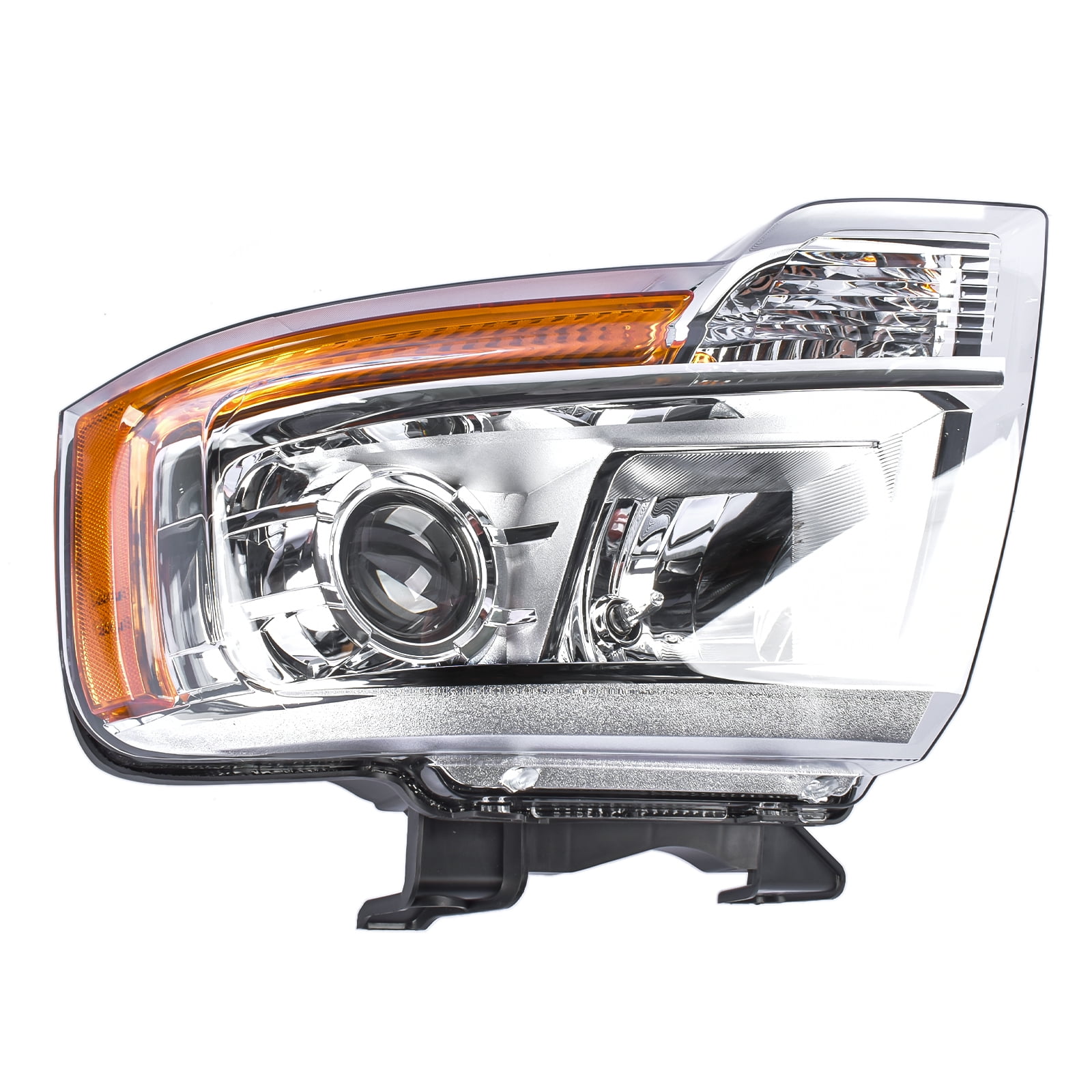 GELUOXI Left Side Halogen Projector Headlight for 2015-2017 Ford ...