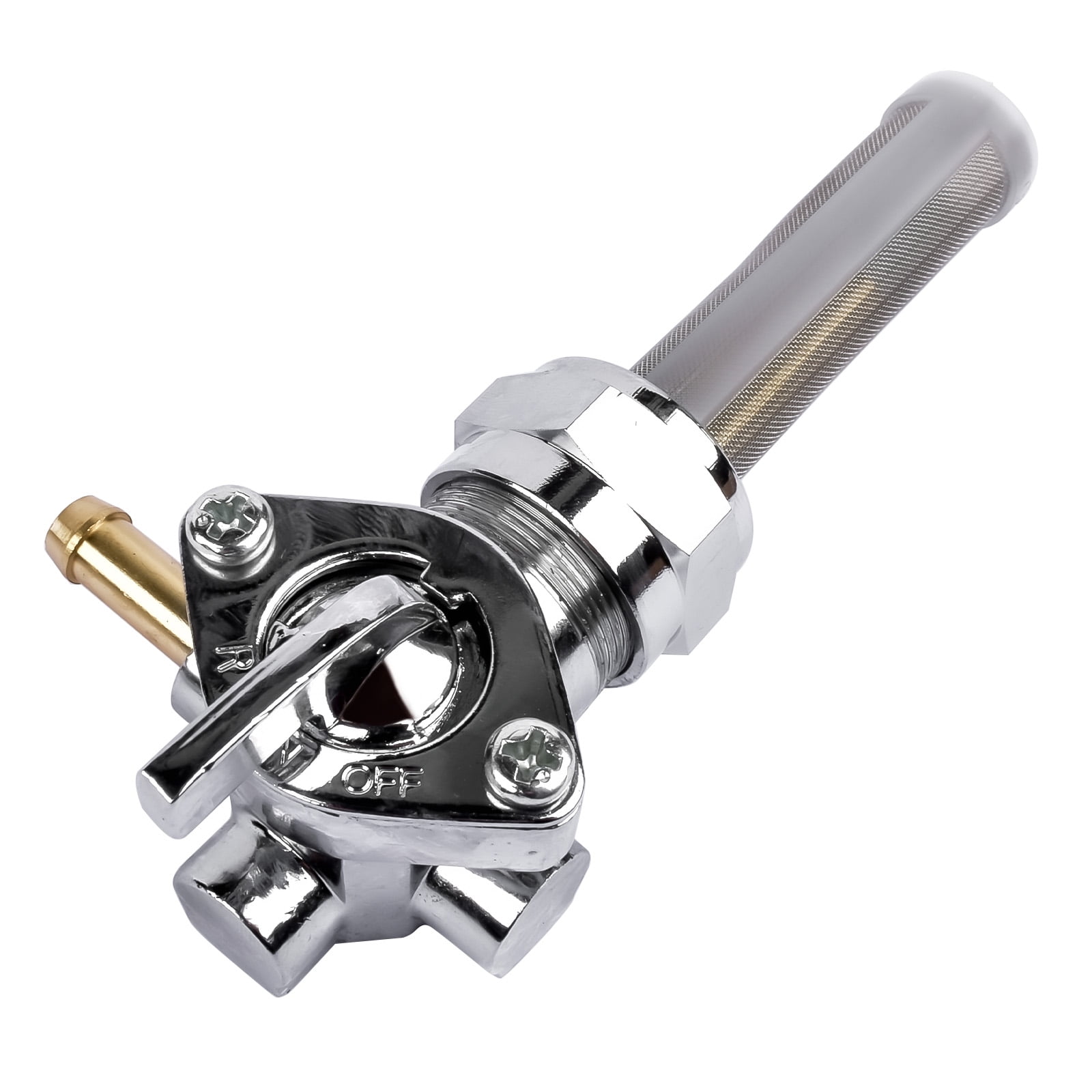 GELUOXI Left Spigot Tap Petcock Fuel Valve for Harley-Davidson Heritage ...
