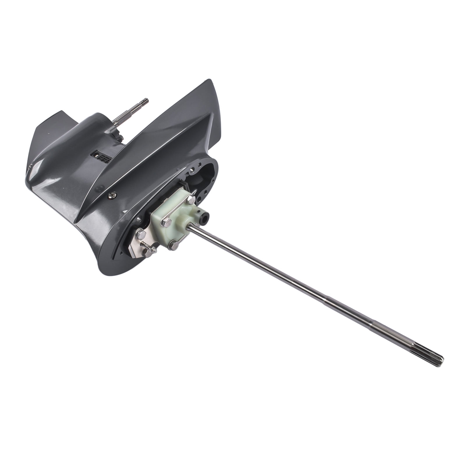 GELUOXI Lower Casing Assy Short Black for Yamaha 4-Stroke 15HP 20HP ...