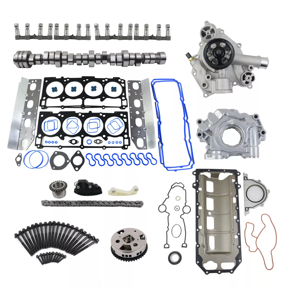 GELUOXI MDS Camshaft Lifters Timing Pumps Kit for 09-15 Jeep Chrysler ...