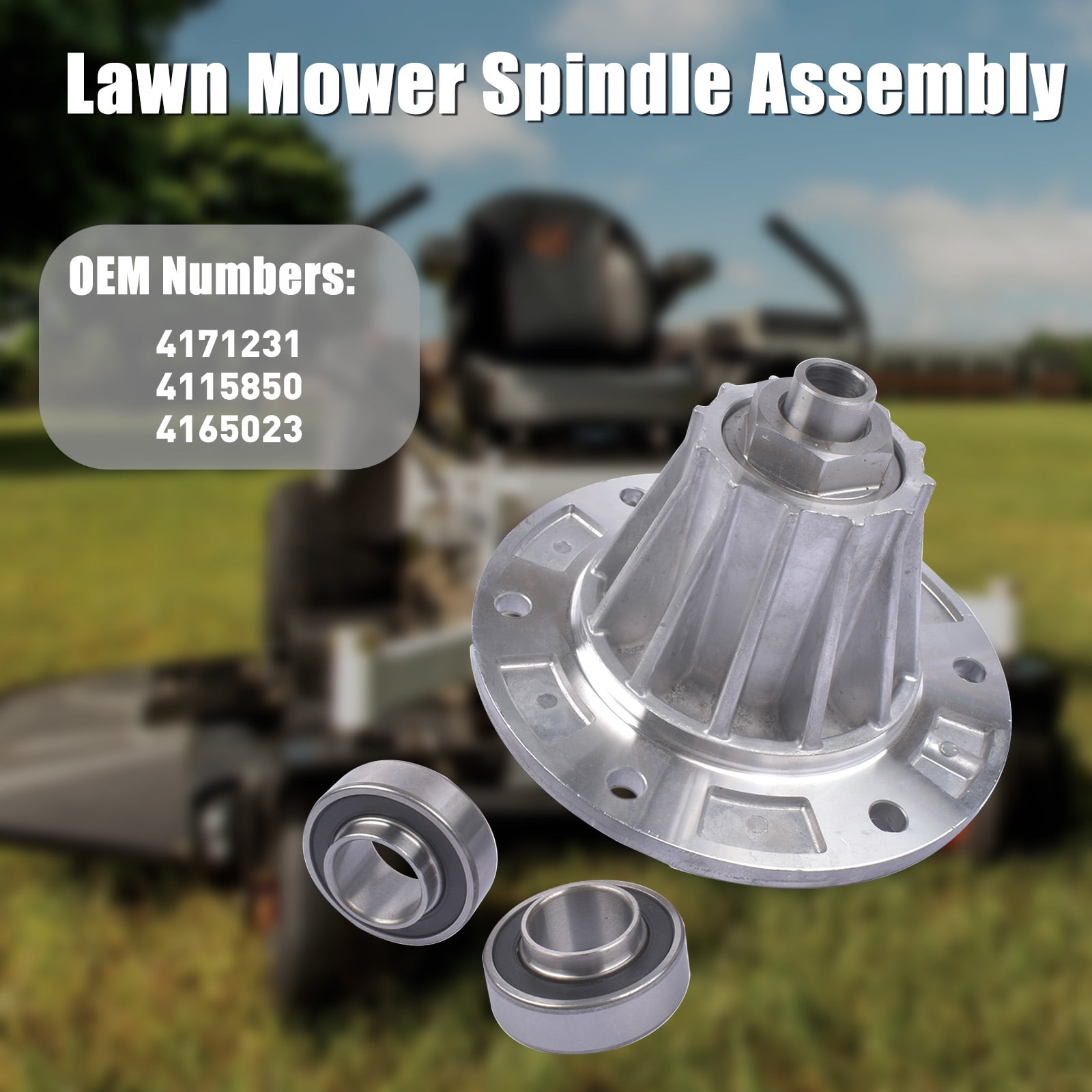 GELUOXI Mower Spindle Assembly Replacement for Bobcat 4171231 4115850 ...