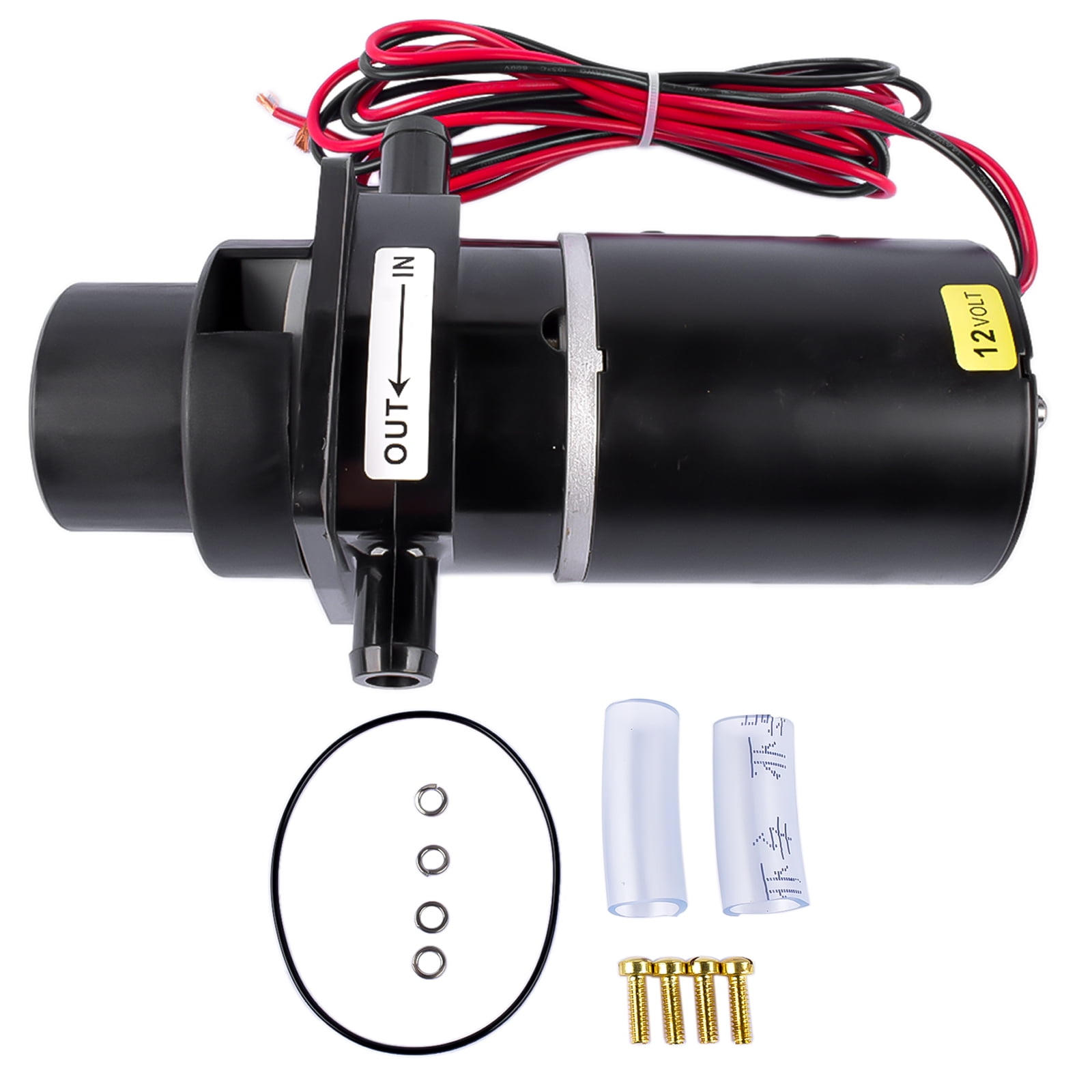 GELUOXI New 37041-0010 Motor Pump Assembly 12V Fits Jabsco 37010-Series ...