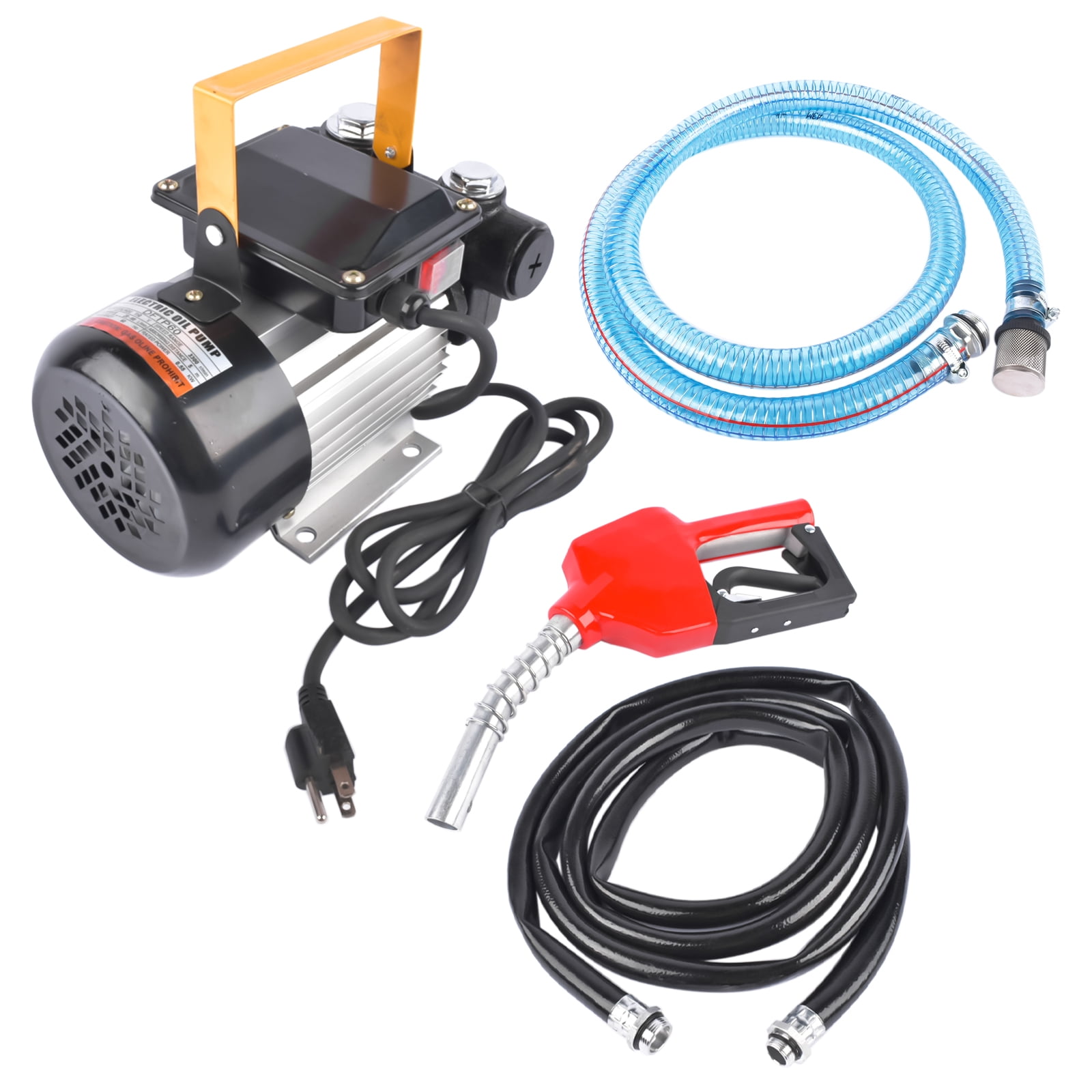 GELUOXI New Electric Diesel Oil Transfer Pump Fuel 110V AC Self-Priming ...