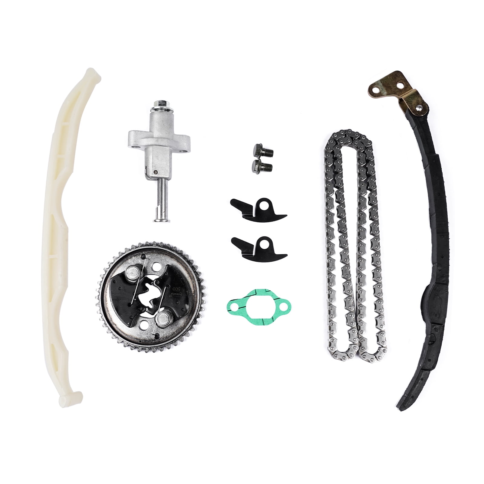 GELUOXI New Timing Chain Tensioner Guide Repair Kit for Hisun 500 ATV ...