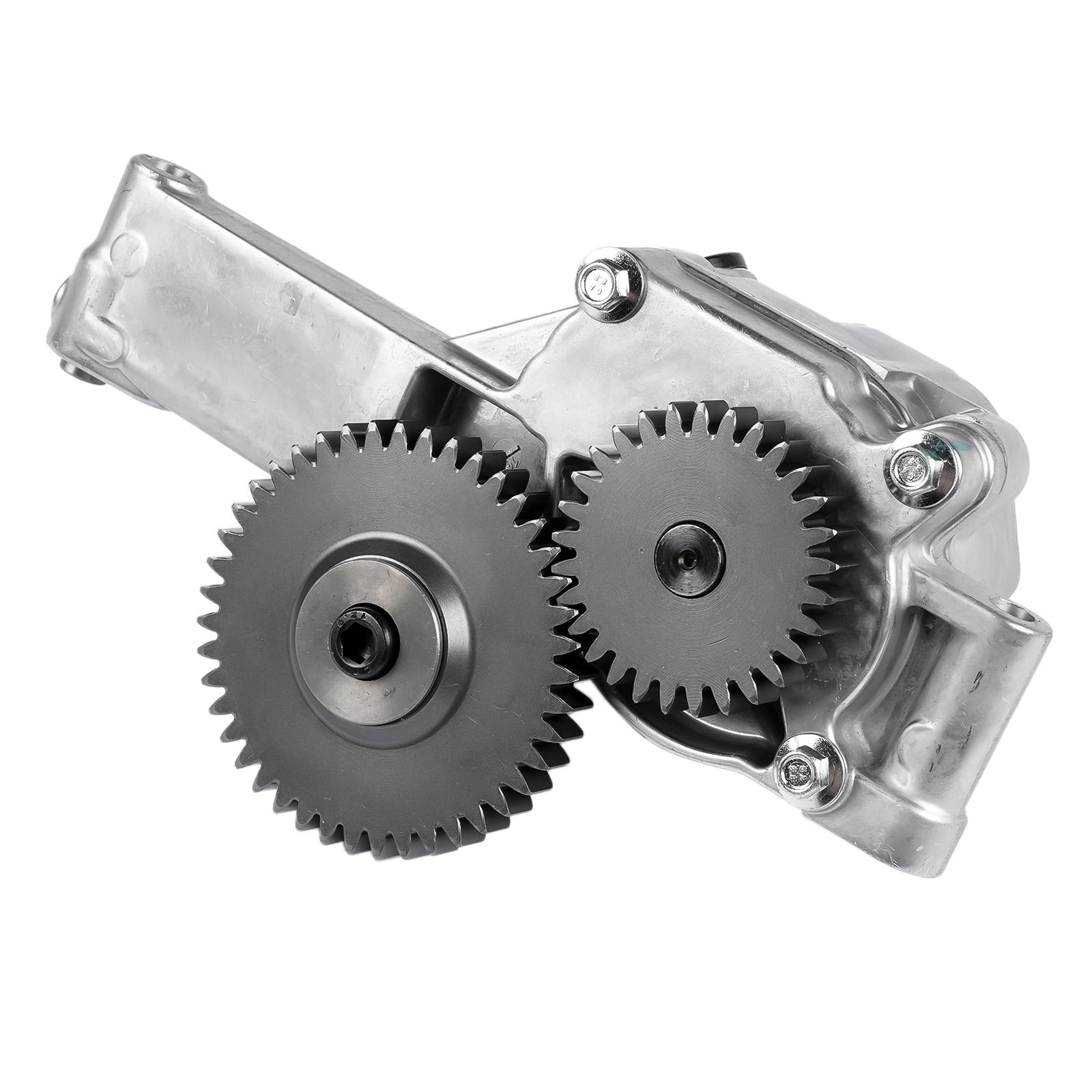 GELUOXI Oil Pump Dual Gear 2004497 for CAT Caterpillar 3116 3126 C7 ...