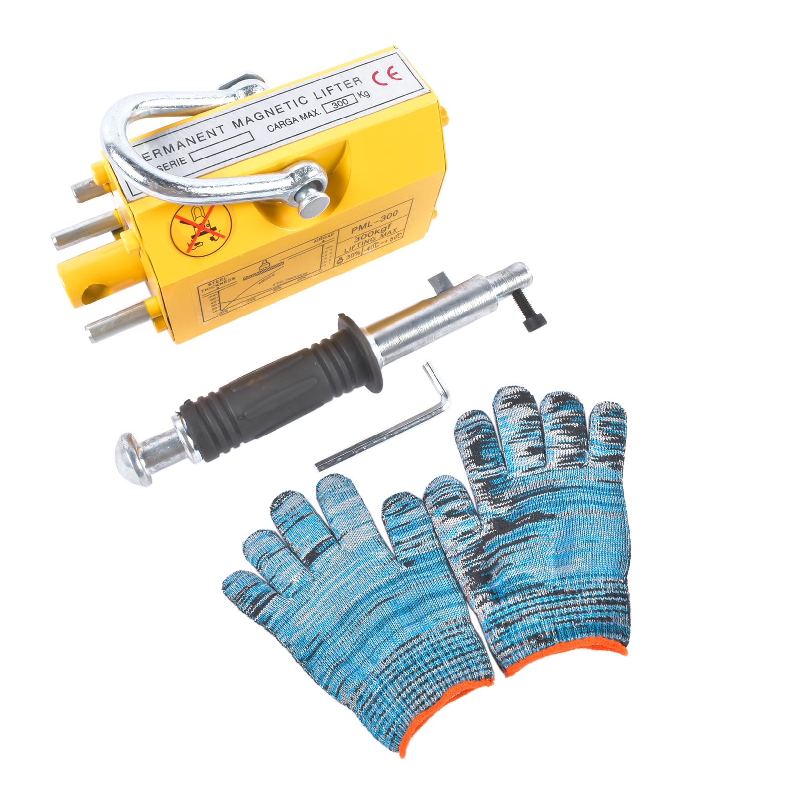 GELUOXI Permanent Magnetic Lifter 660 lbs/300 kg Capacity Lifting ...