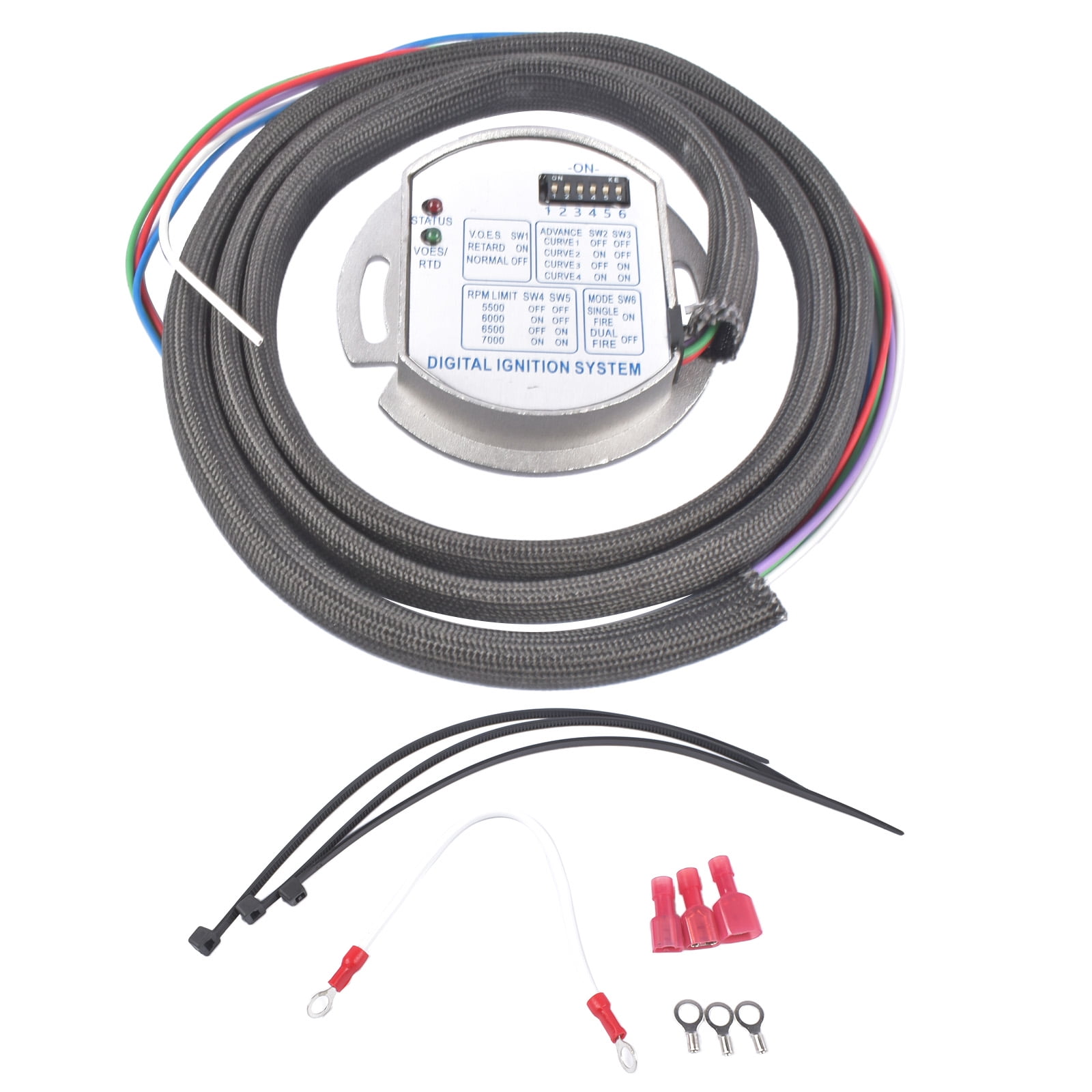 GELUOXI Programmable Single Fire Electronic Ignition Module For Harley ...