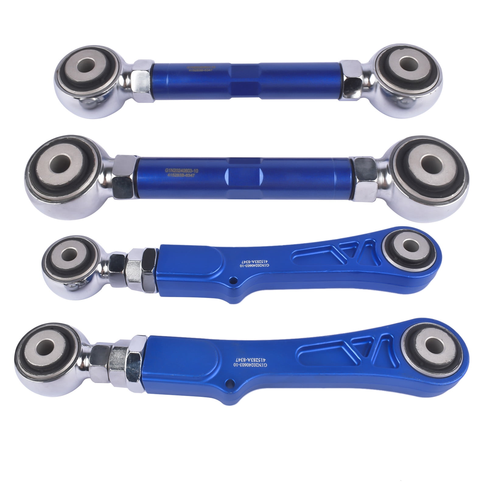 GELUOXI Rear Adjustable Camber and Toe Arm Kit for Tesla Model S Model ...