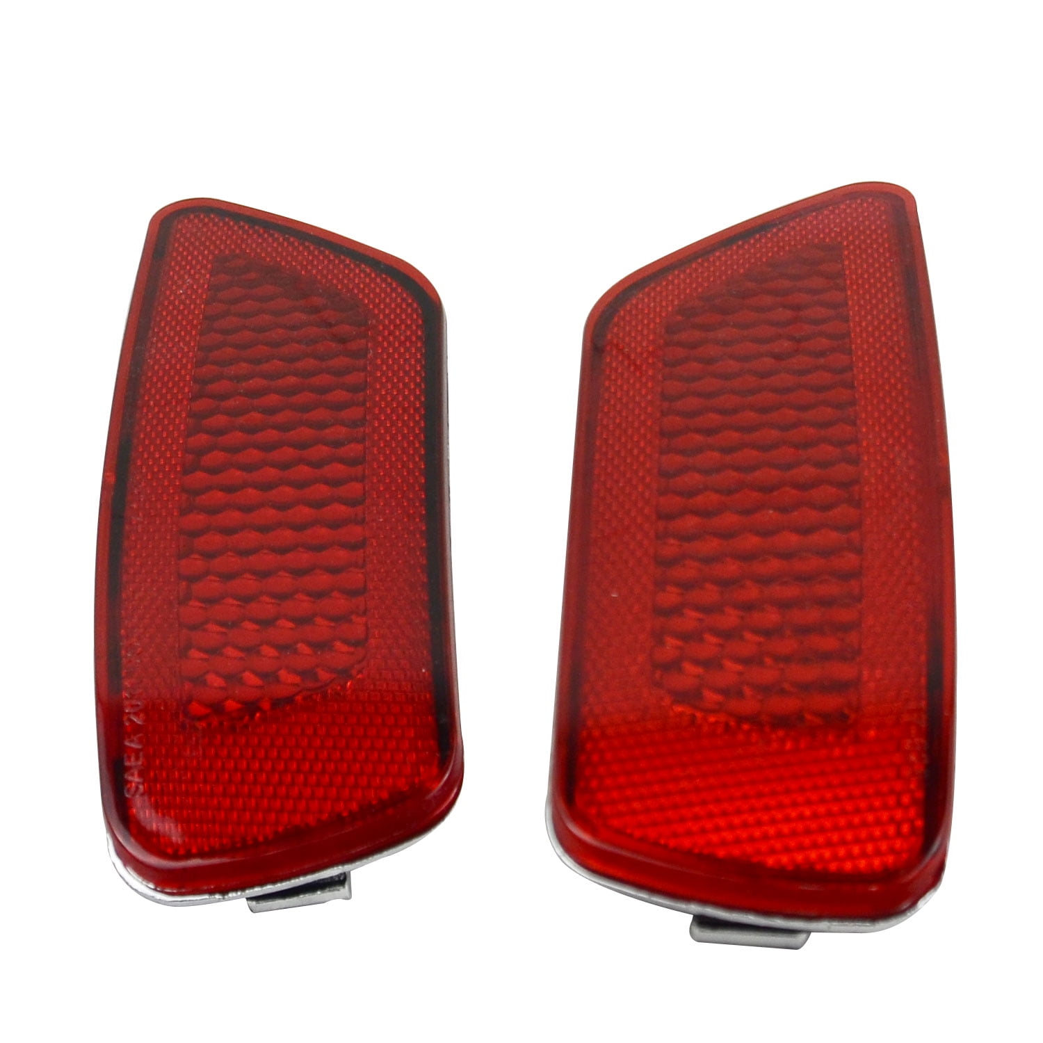 GELUOXI Rear Bumper Reflector Light L&R for 2011-2018 Jeep Grand ...