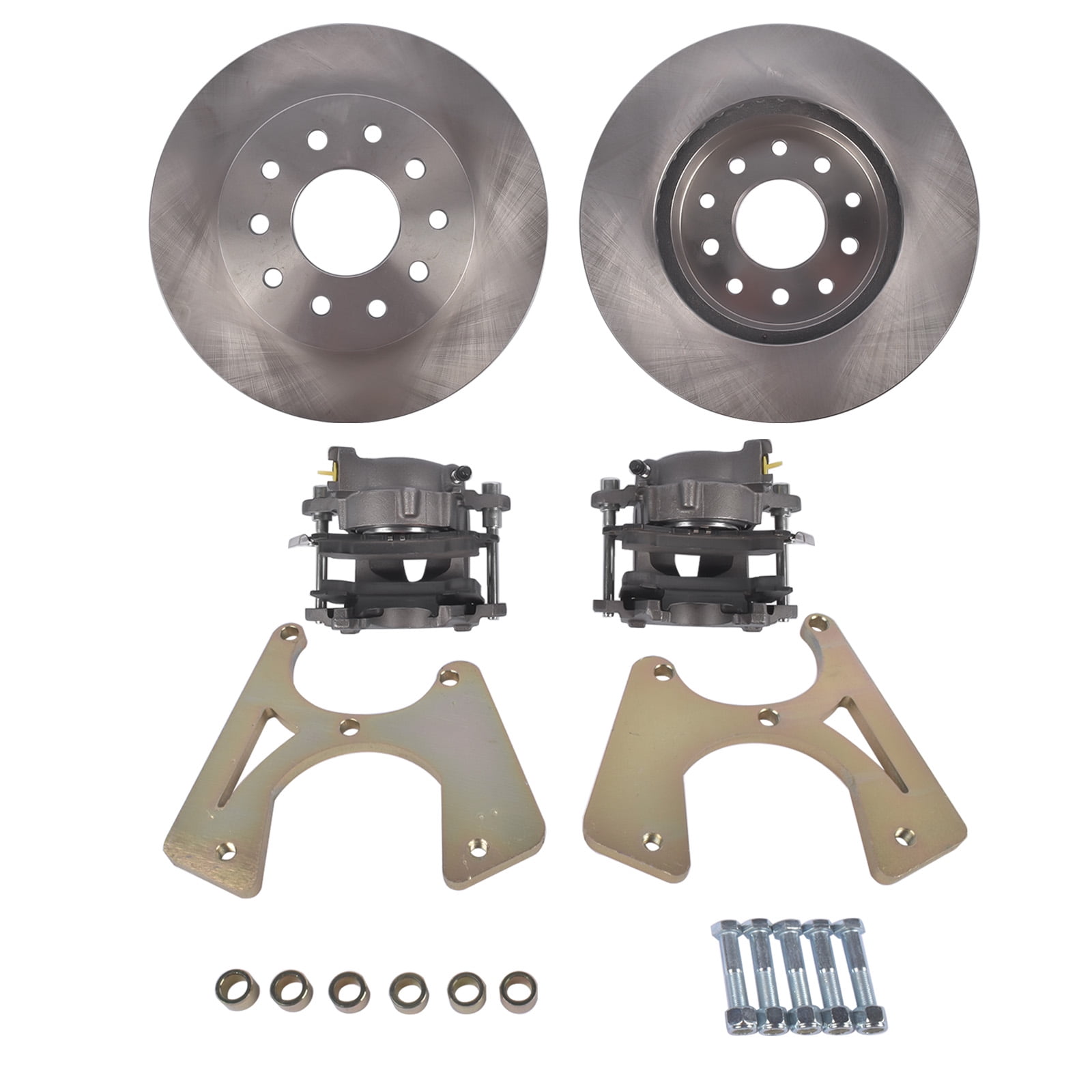 GELUOXI Rear Disc Brake Rotor Kit for 10 & 12 Bolt Chevrolet Nova ...