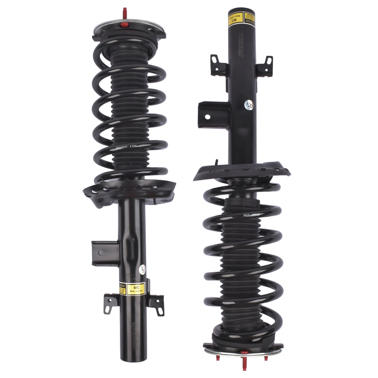 GELUOXI Rear Left & Right Shock Strut Absorbers for Land Rover LR2 2008 ...