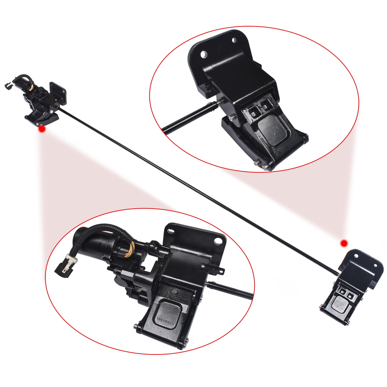 GELUOXI Right Power Running Board Motor&Bracket Assembly for Ford ...