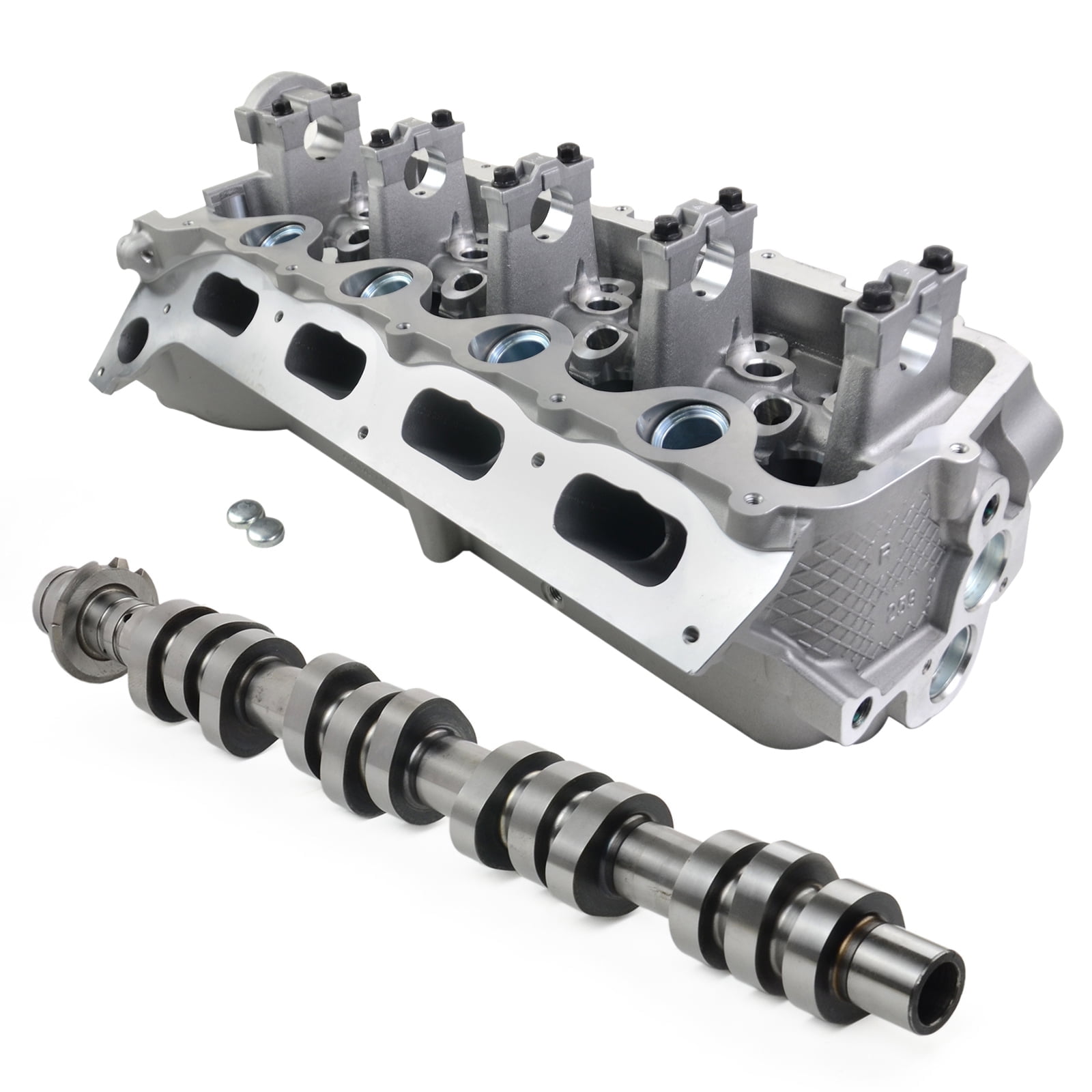 GELUOXI Right Side Cylinder Head & Camshaft Set for Ford F150 F250 F350 ...