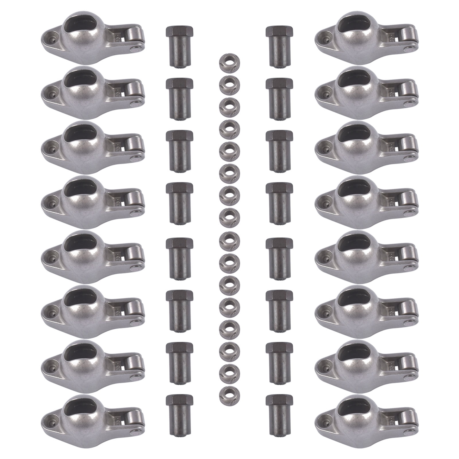 GELUOXI Roller Tip Rocker Arms Set 1.5 Ratio 3/8" For Small Block ...