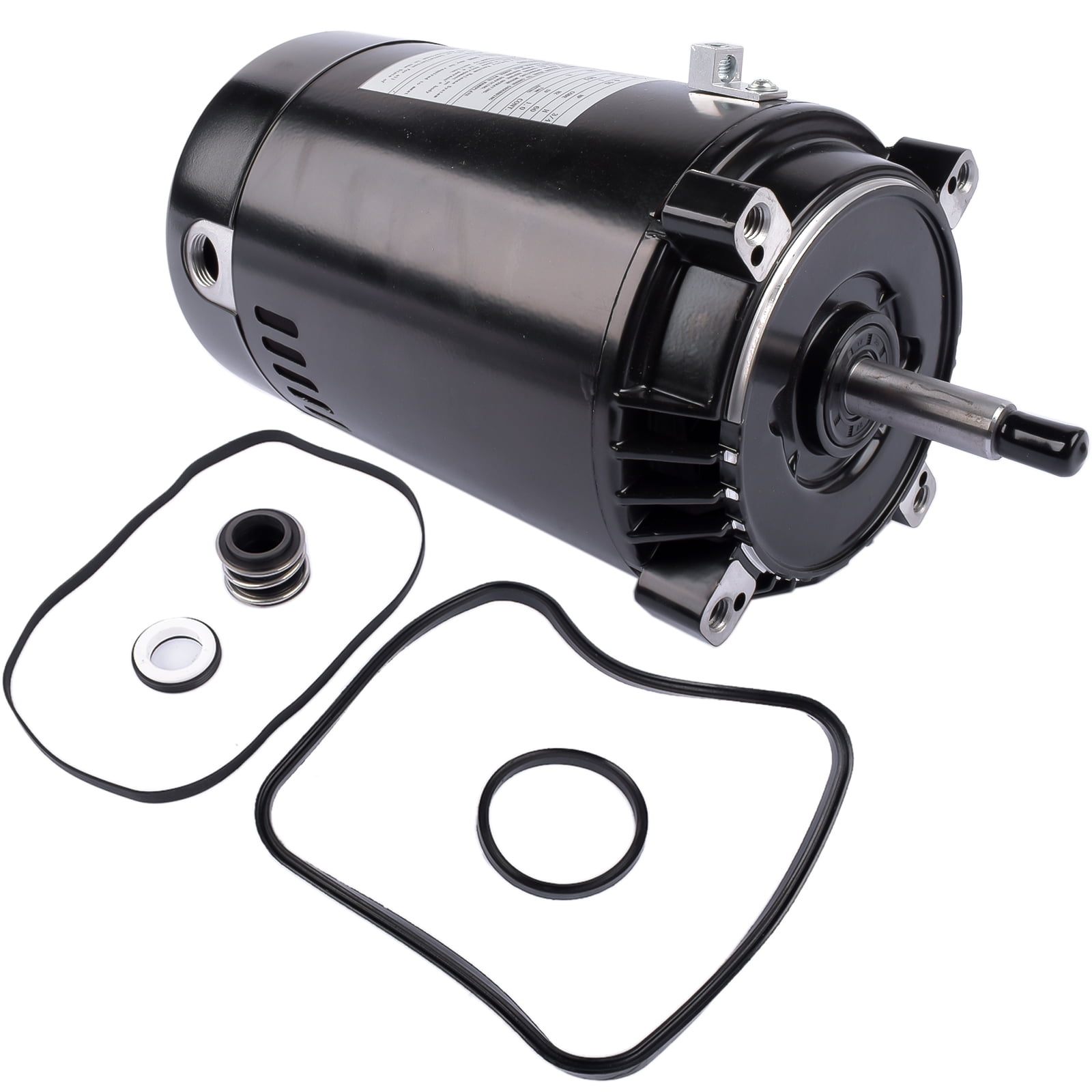 GELUOXI Round Flange Swimming Pool Water Pump Motor 3/4HP 115/230V for ...