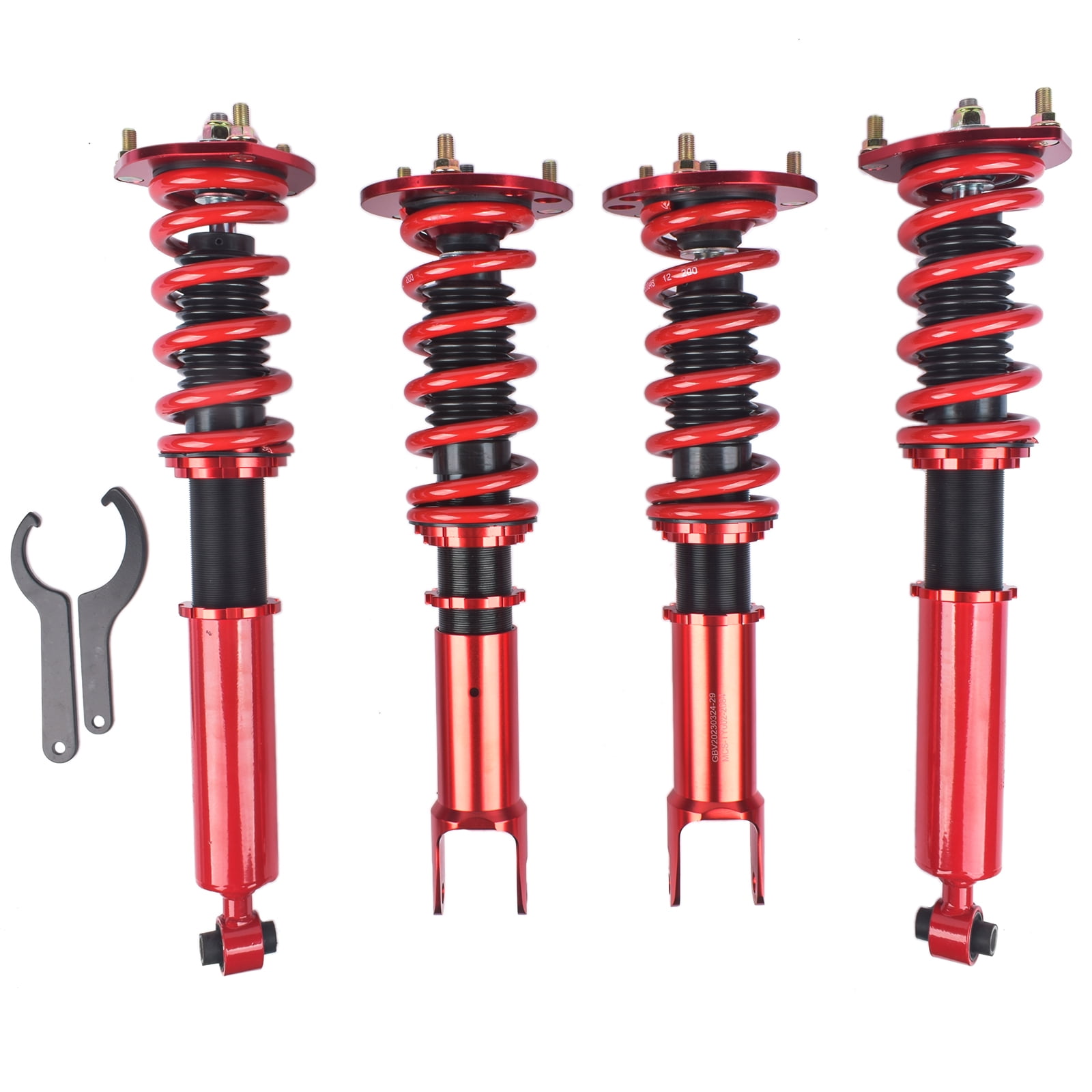 GELUOXI Set of Coilovers Suspension for Toyota Supra Lexus SC300/SC400 ...