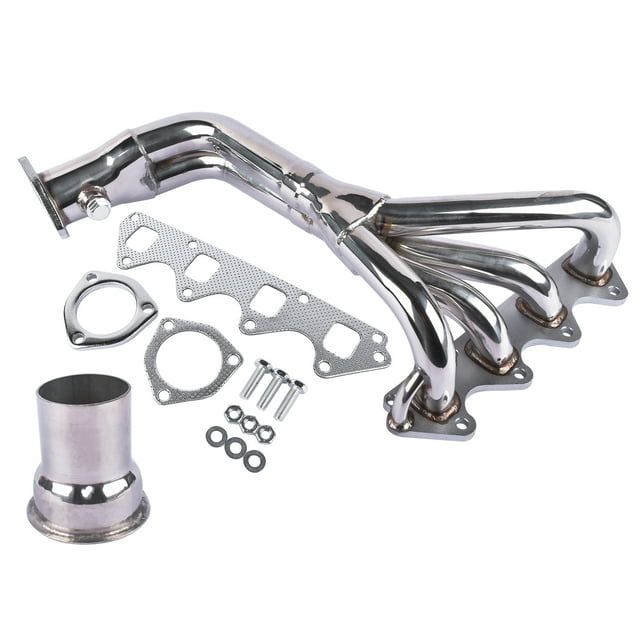 GELUOXI Stainless Steel Exhaust Manifold Header with Gaskets for Suzuki ...