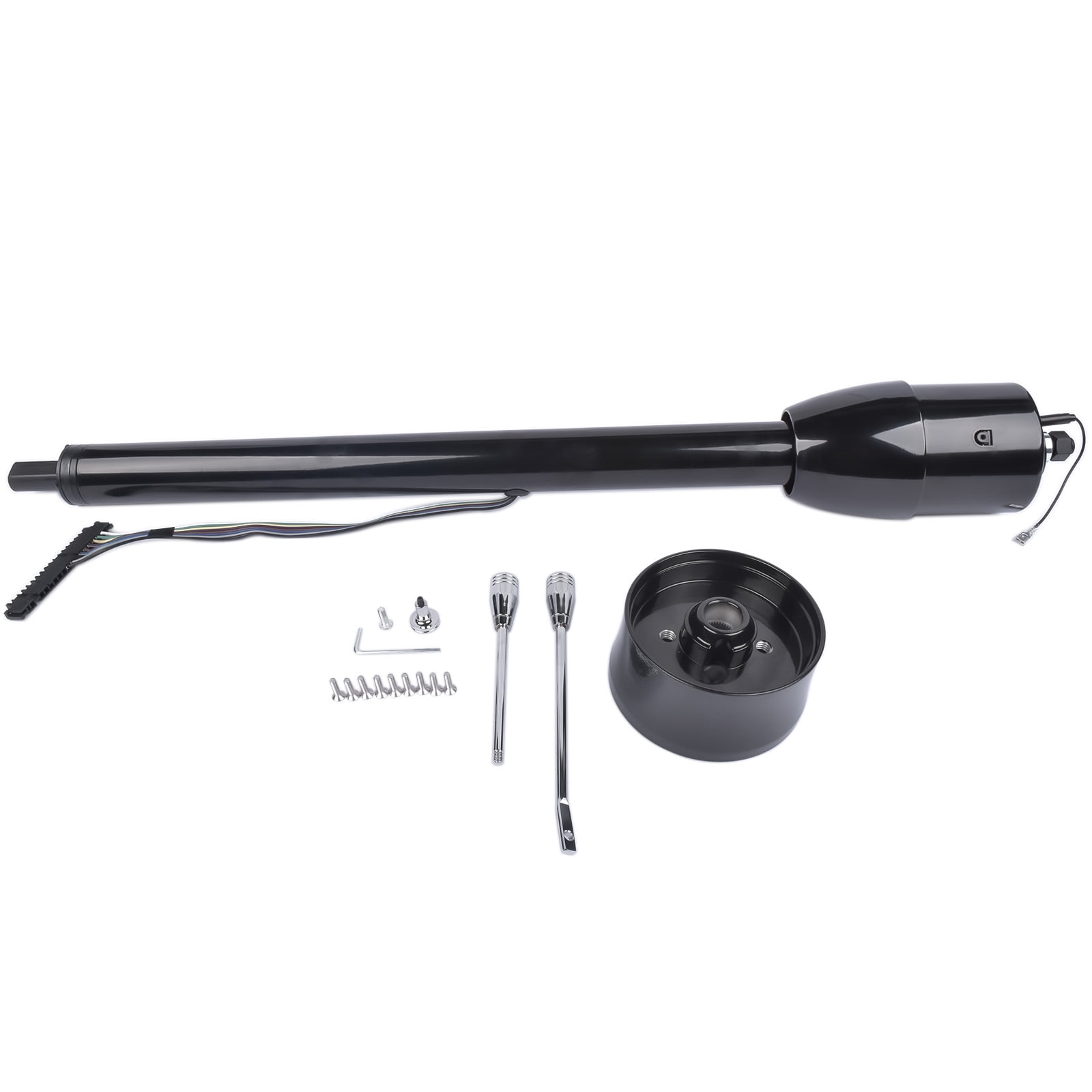 GELUOXI Street Rod Tilt Steering Column 32" Black Floor Shift Hot Rod ...
