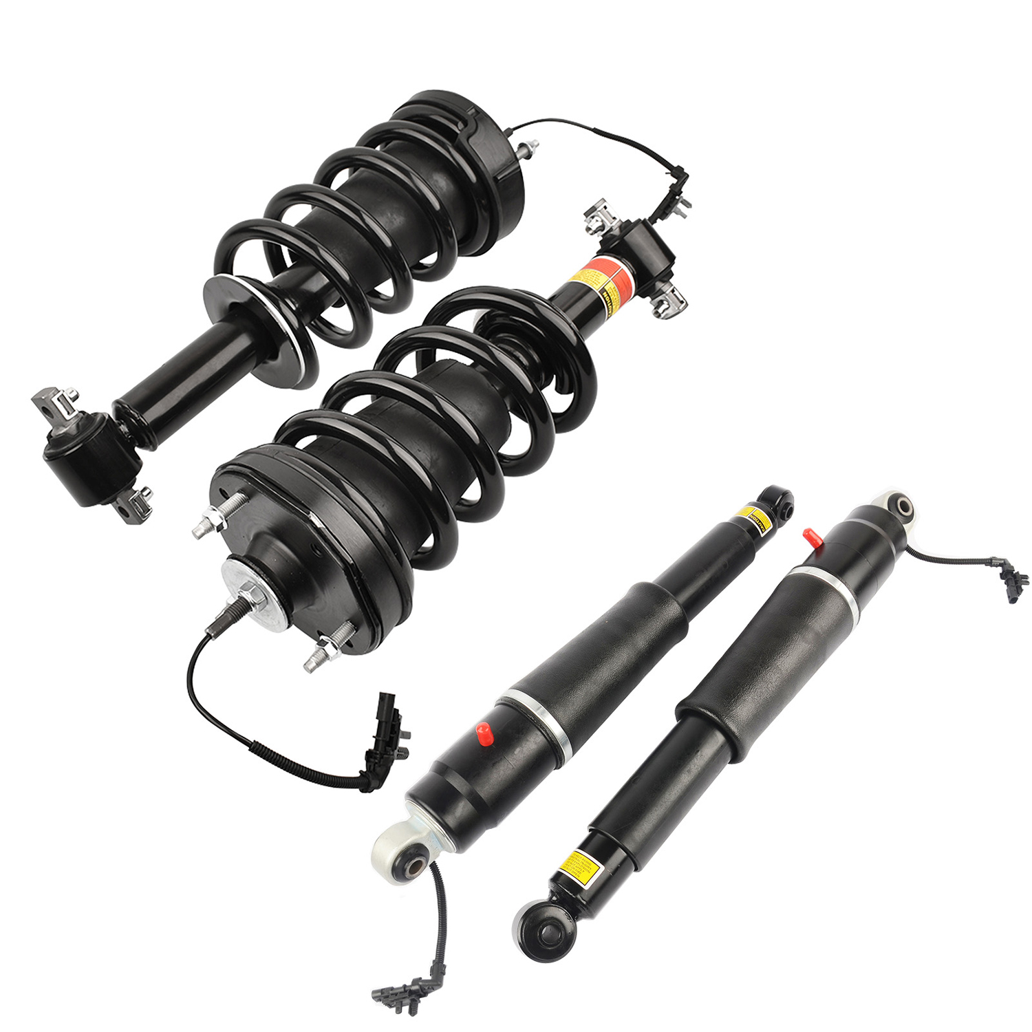 Rear Shock Absorber and Coil Spring Assembly - Compatible with 1983 ...