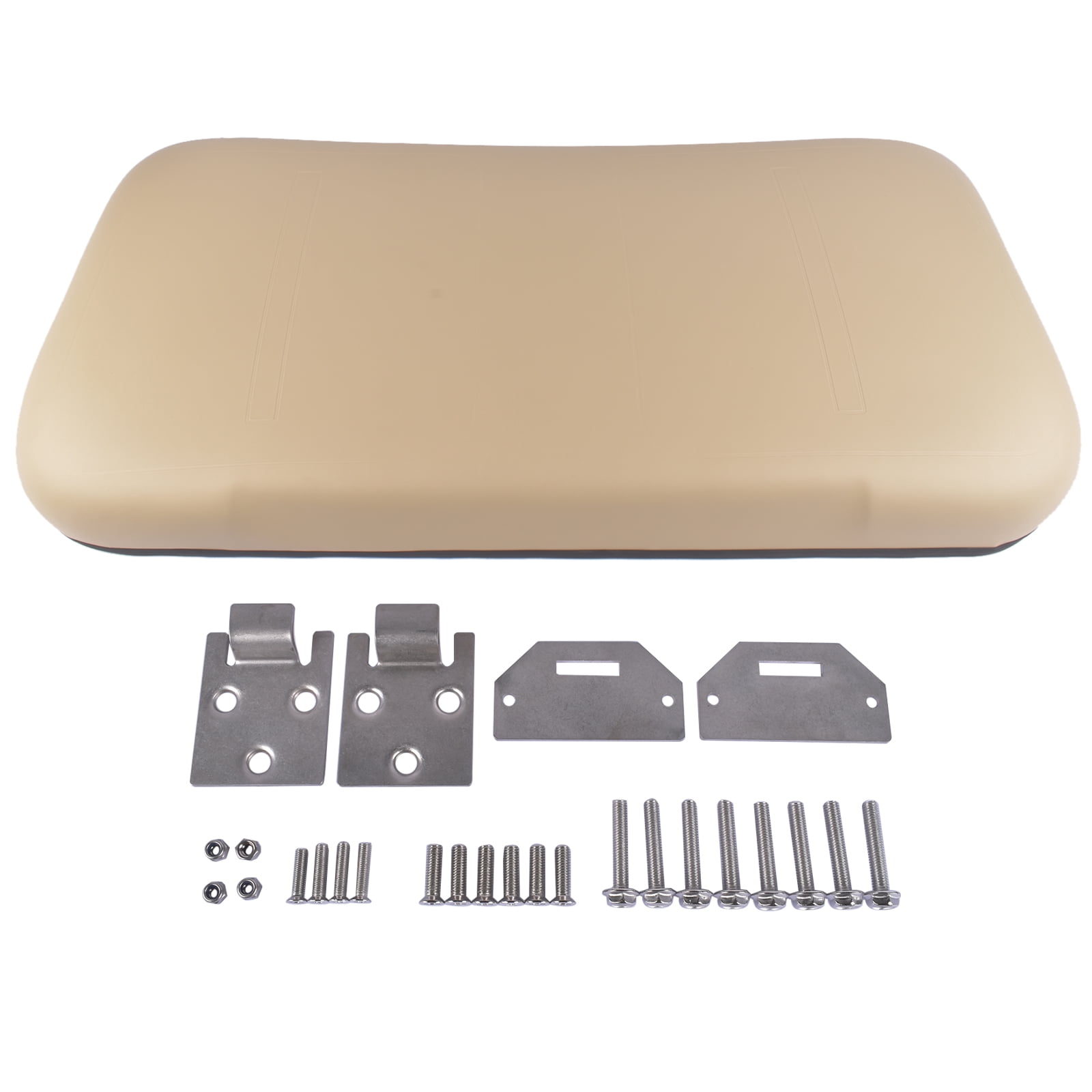 GELUOXI Tan Golf Cart Front Seat Bottom Cushion for 1994-2013 EZGO ...