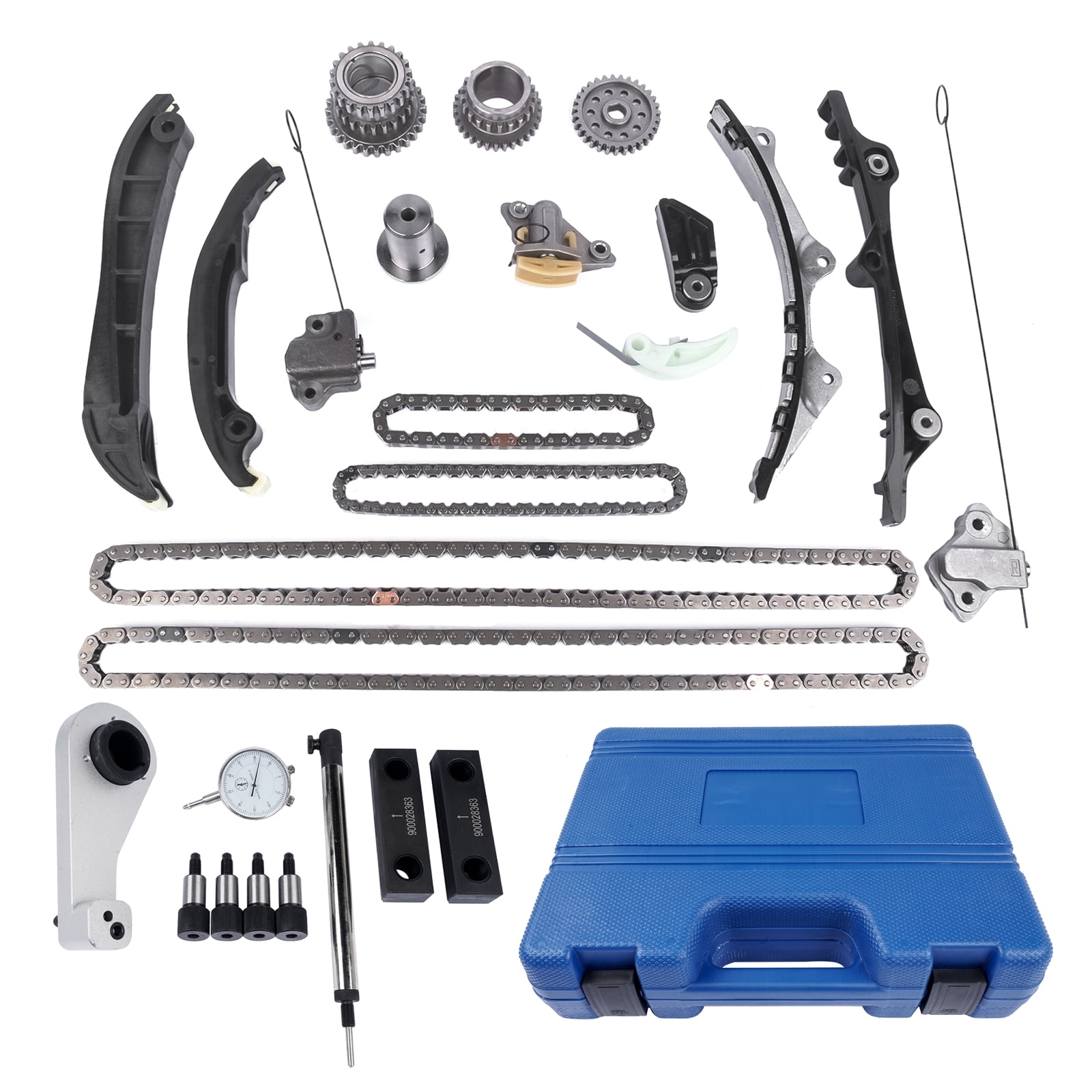 GELUOXI Timing Chain Kit Crankshaft Locking Tool Fits Maserati Ghibli S ...
