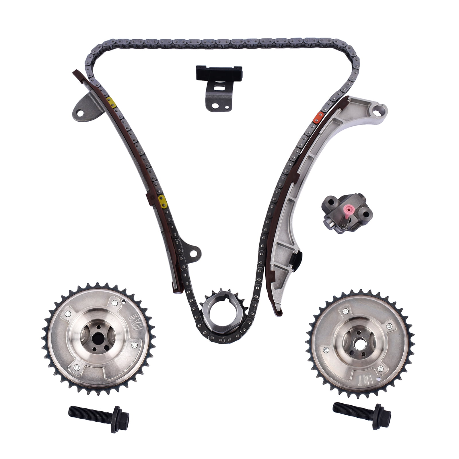 GELUOXI Timing Chain Kit VVT for Toyota RAV4 Highlander Sienna Venza ...