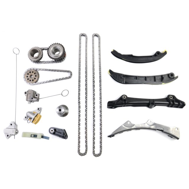 GELUOXI Timing Chain Kit for 11-15 Chrysler Dodge Charger Jeep Ram 1500 ...