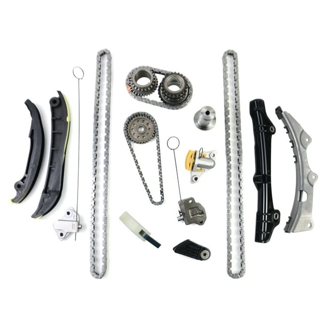 GELUOXI Timing Chain Kit for 11-15 Chrysler Dodge Charger Jeep Ram 1500 ...