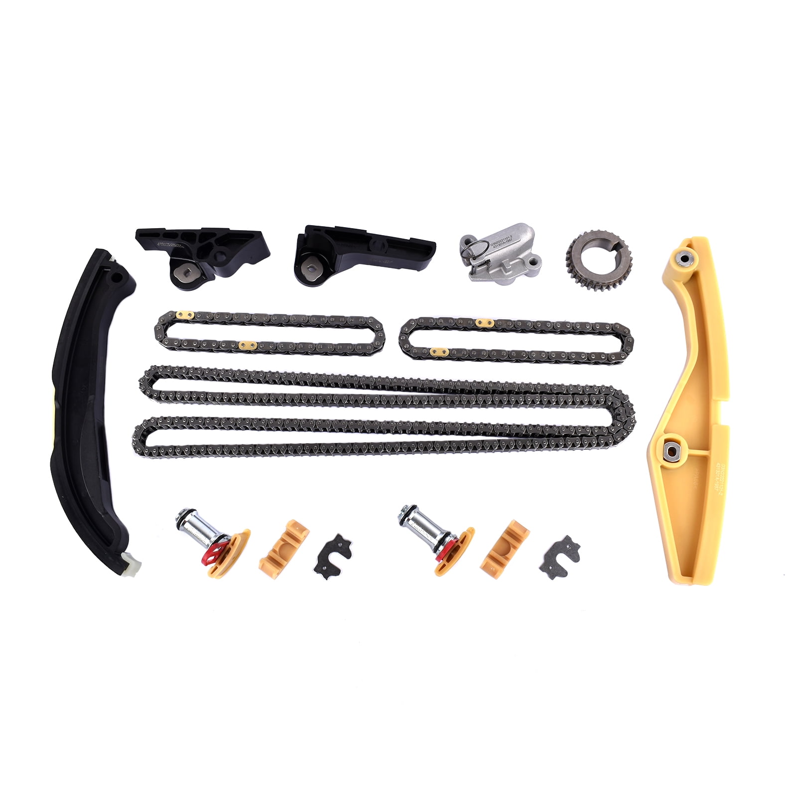 GELUOXI Timing Chain Kit for 2013-17 Ford Edge Taurus Lincoln MKS MKX 3 ...