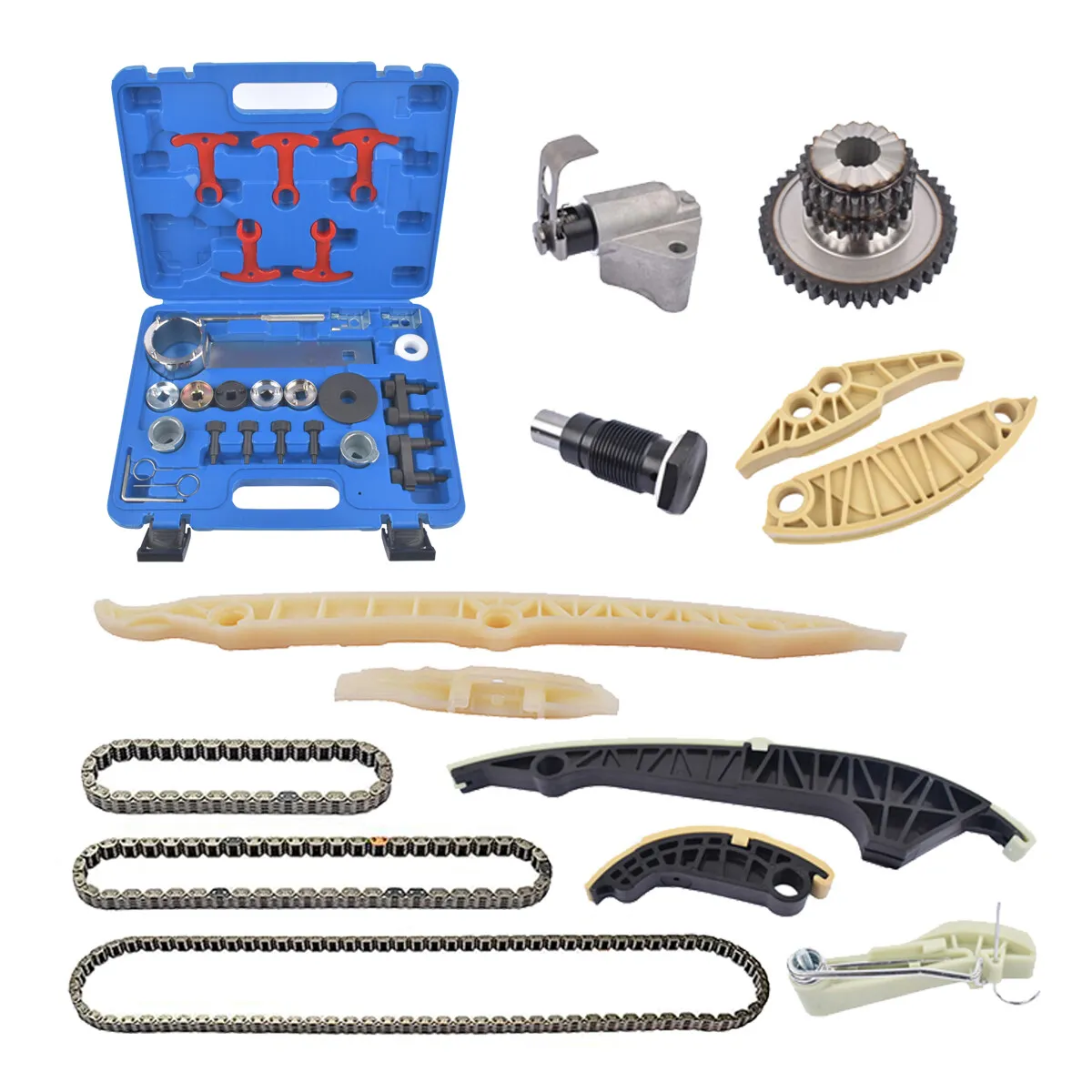 GELUOXI Timing Chain Tool Kit for Audi VW 1.8 2.0 TSI 2014-2019 CJEB ...