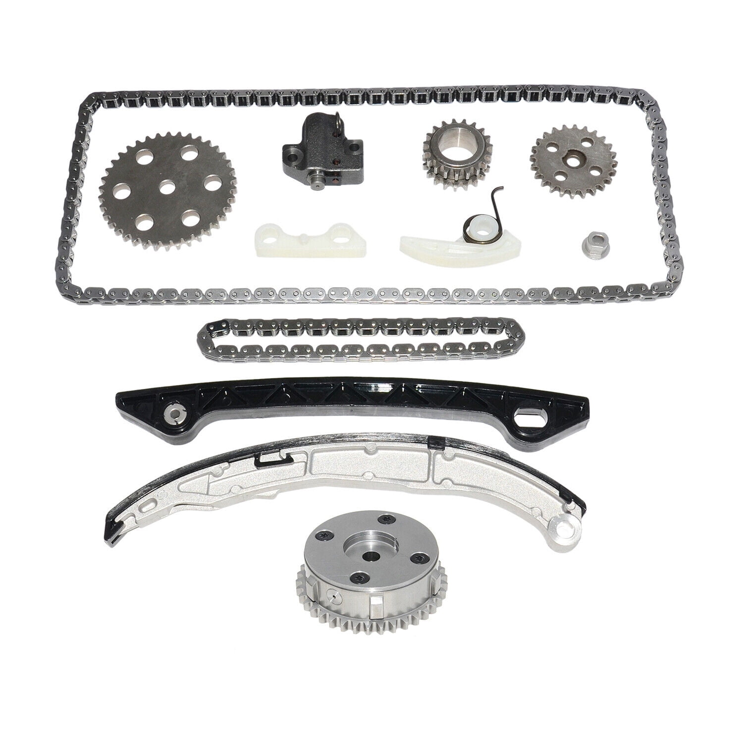 GELUOXI Timing Chain VVT Cam Gear Actuator Kit for Mazda 3 6 Tribute 2 ...