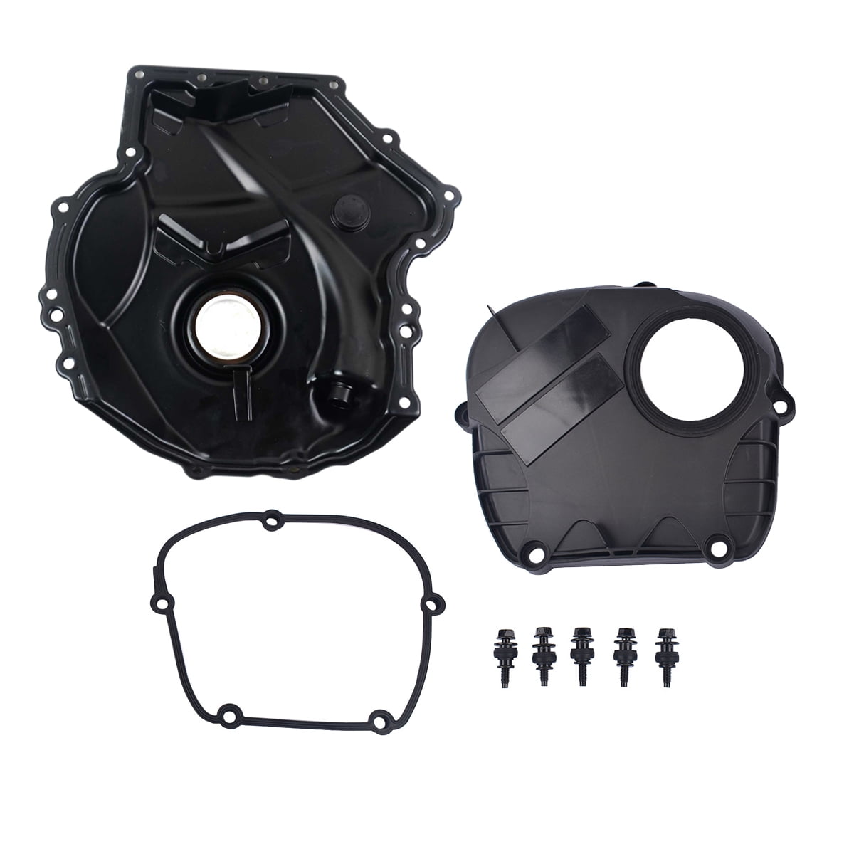 GELUOXI Timing Cover Set Upper & Lower for VW Audi 1.8T 2.0TFSI Jetta ...