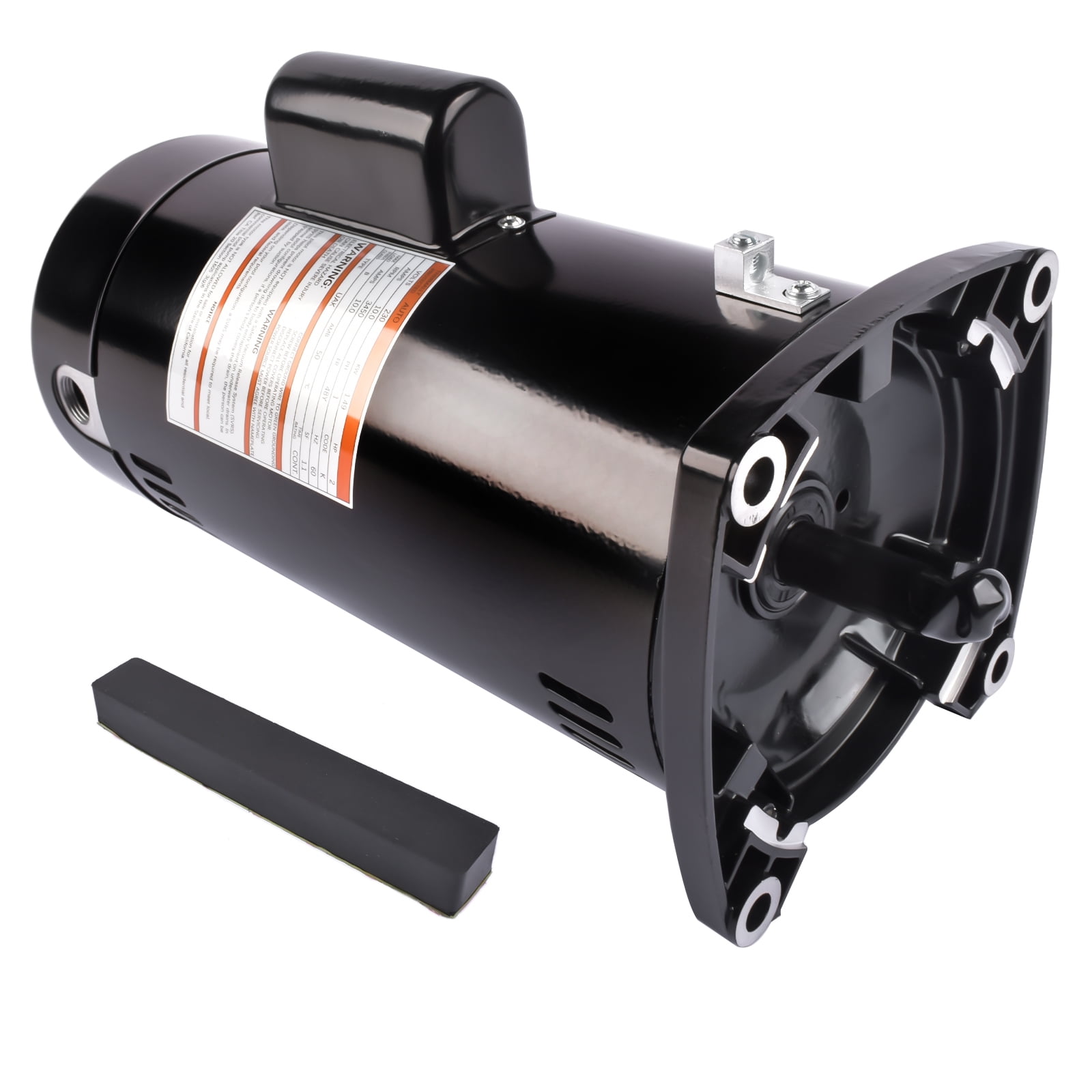 GELUOXI USQ1202 Swimming Pool Water Pump Motor 230V 3450 RPM 48Y Frame ...