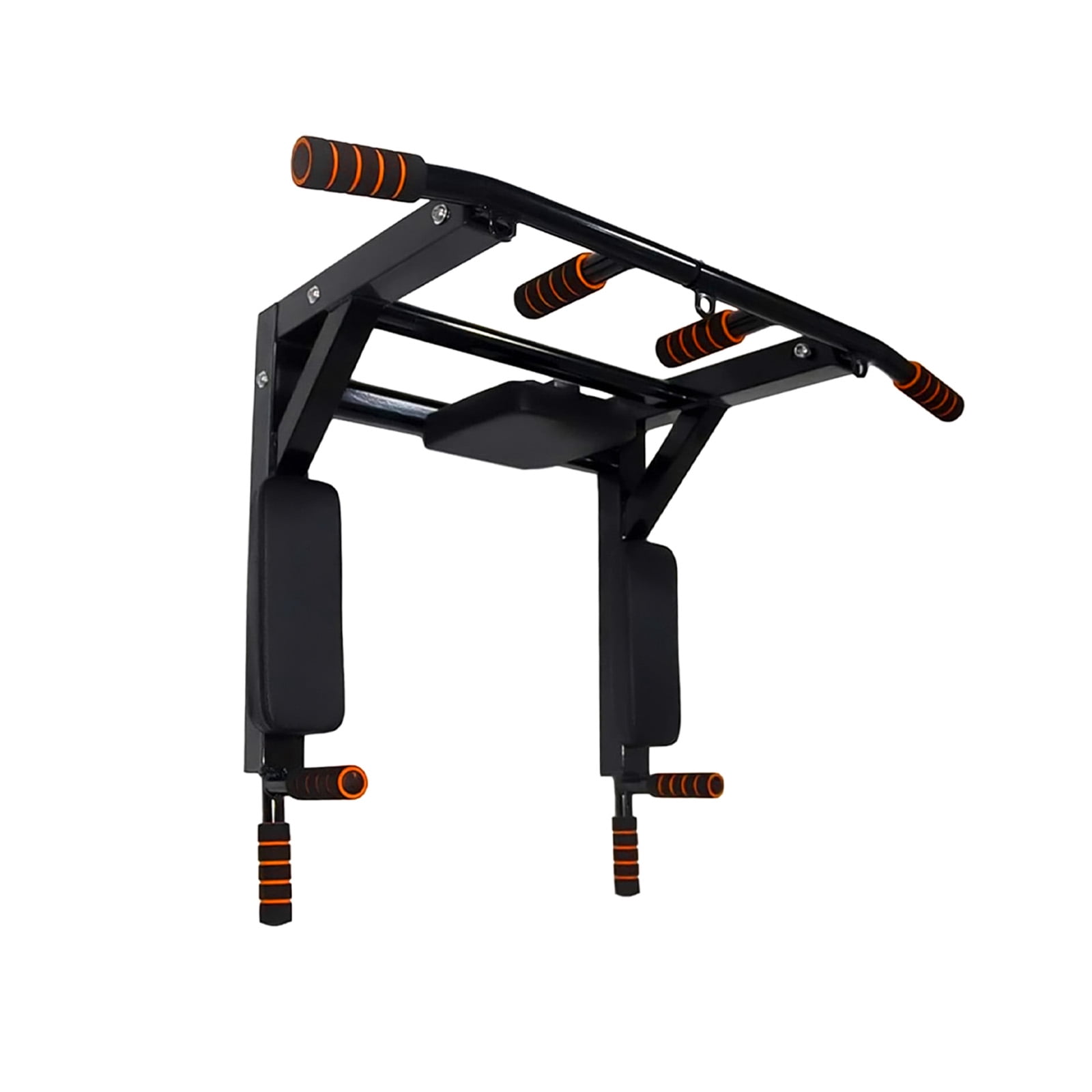 GELUOXI Wall Mounted Pull Up Bar Chin Up bar Multifunctional Dip ...