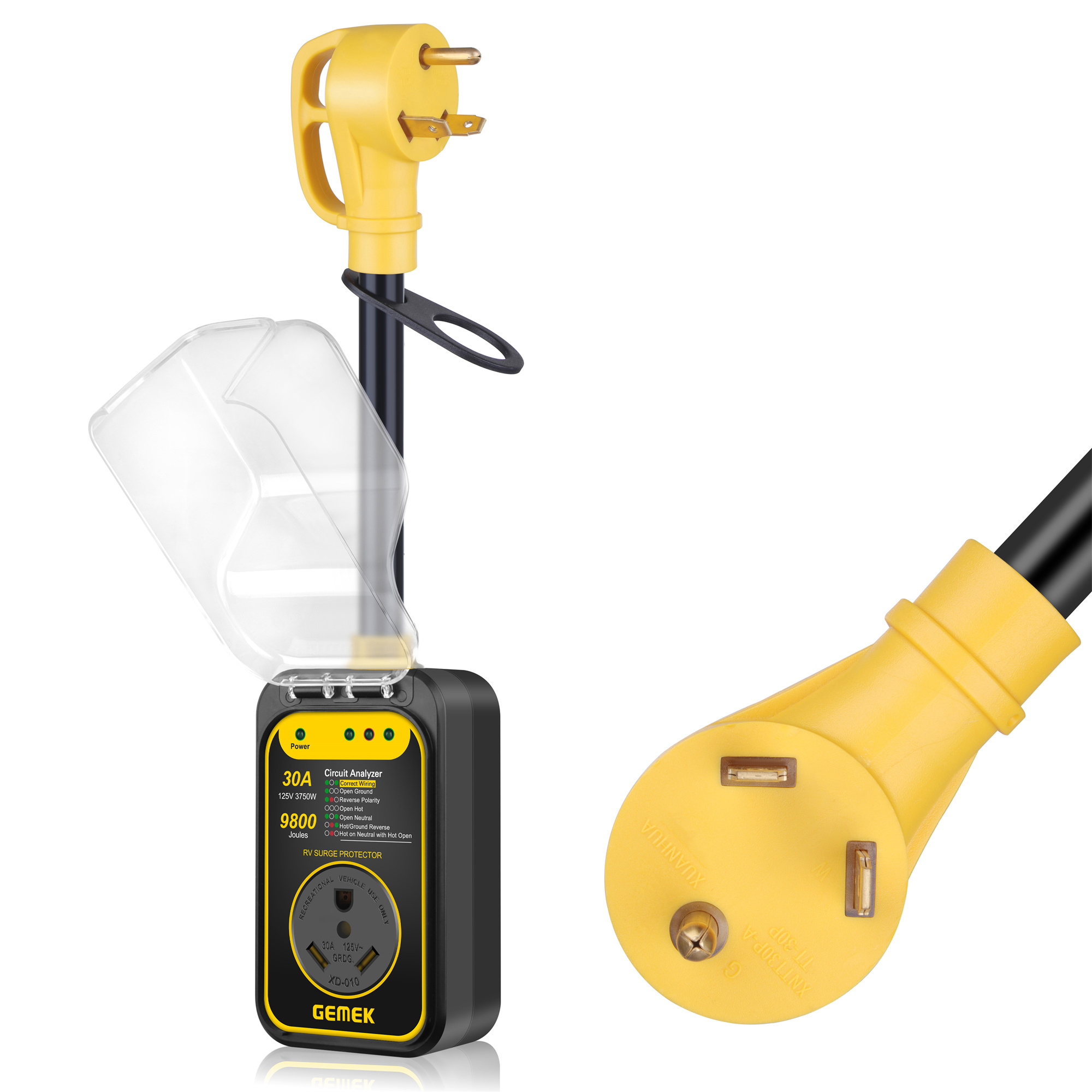 Surge Guard 44270 RV Camper Power Surge Protector - 50 Amp for Camping ...