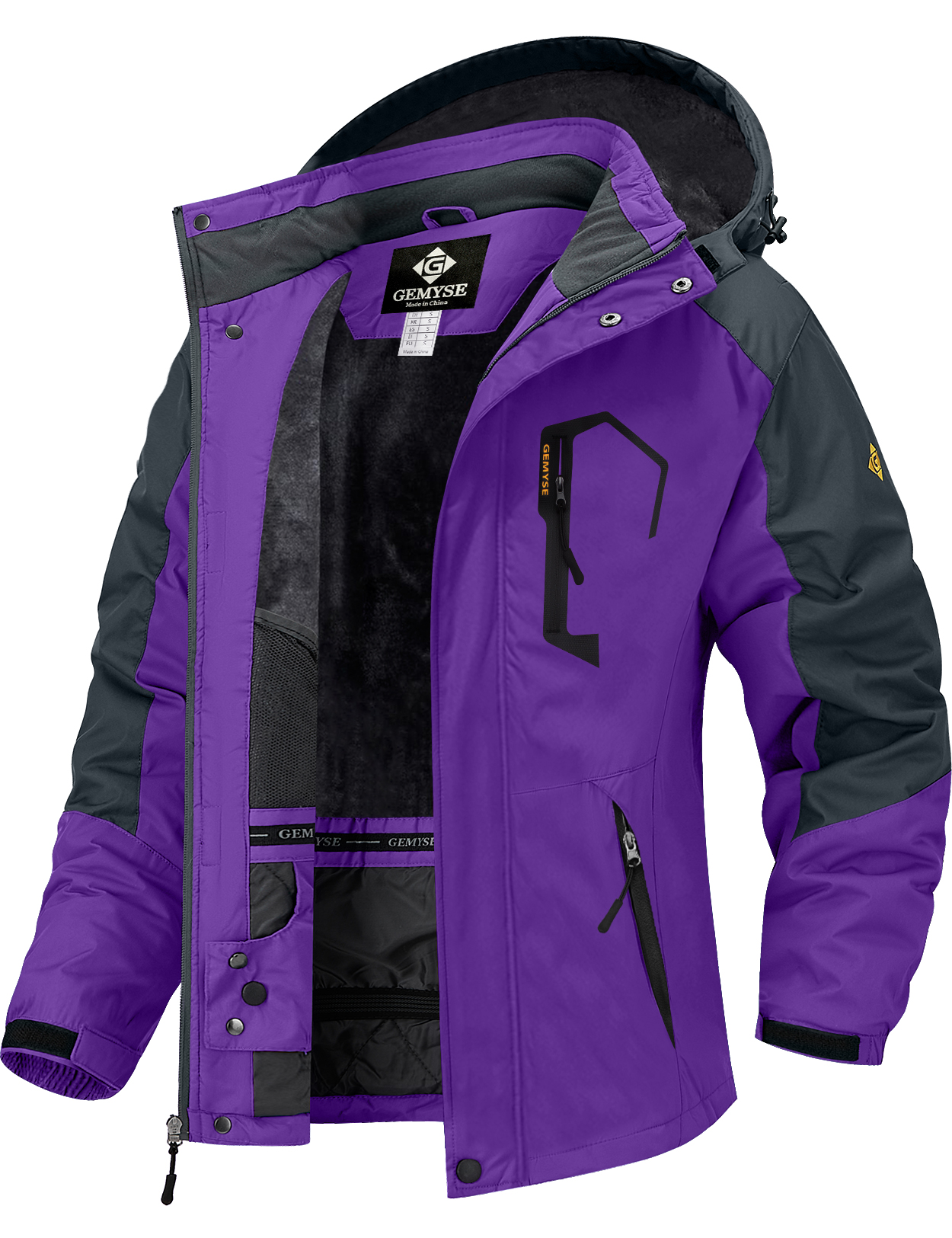 Women's Snow Tipped Quarter Zip Jacket - Walmart.com