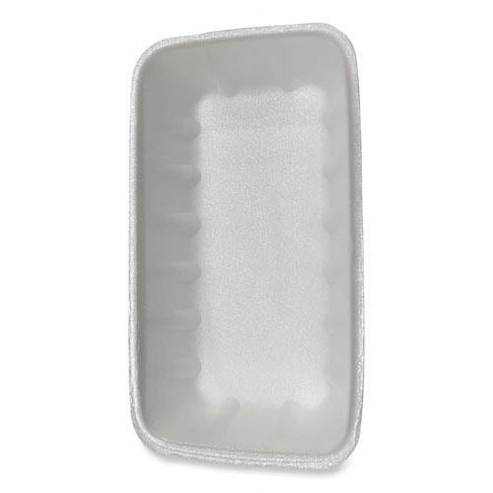 GEN GEN10KWH 10K Foam Meat Tray, White - 250 per Case - Walmart.com