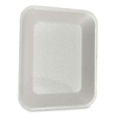 GEN Meat Trays, #1525, 14.5 x 8 x 0.75, White, 250/Carton - Walmart.com