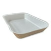 GEN Meat Trays, #8P, 10.8 x 8.82 x 1.5, White, Foam, 200/Carton 8PWH ...