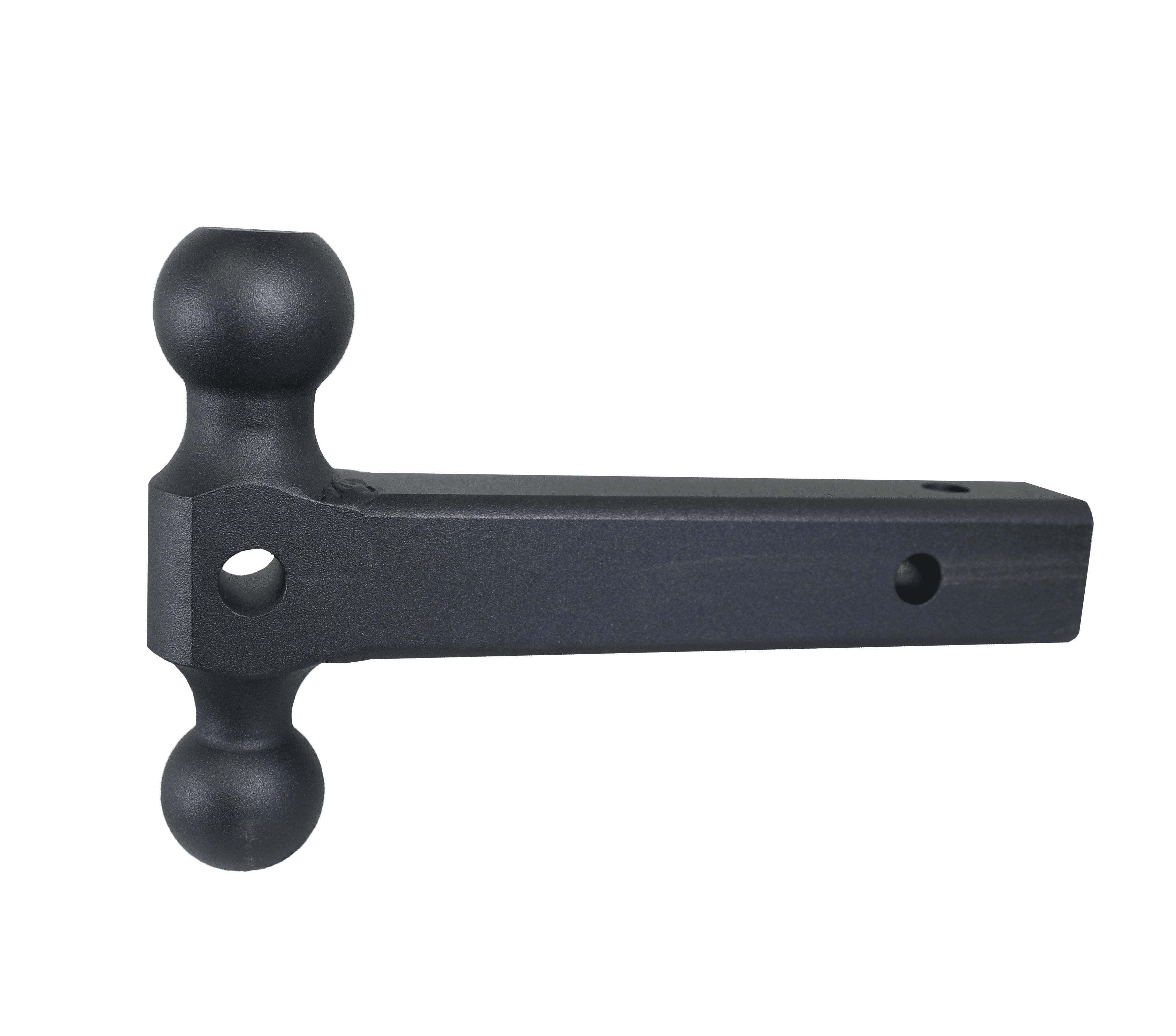 GEN-Y GH-034 Extended Dual Ball Mount, Solid Steel 2" Shank, 12" Length ...