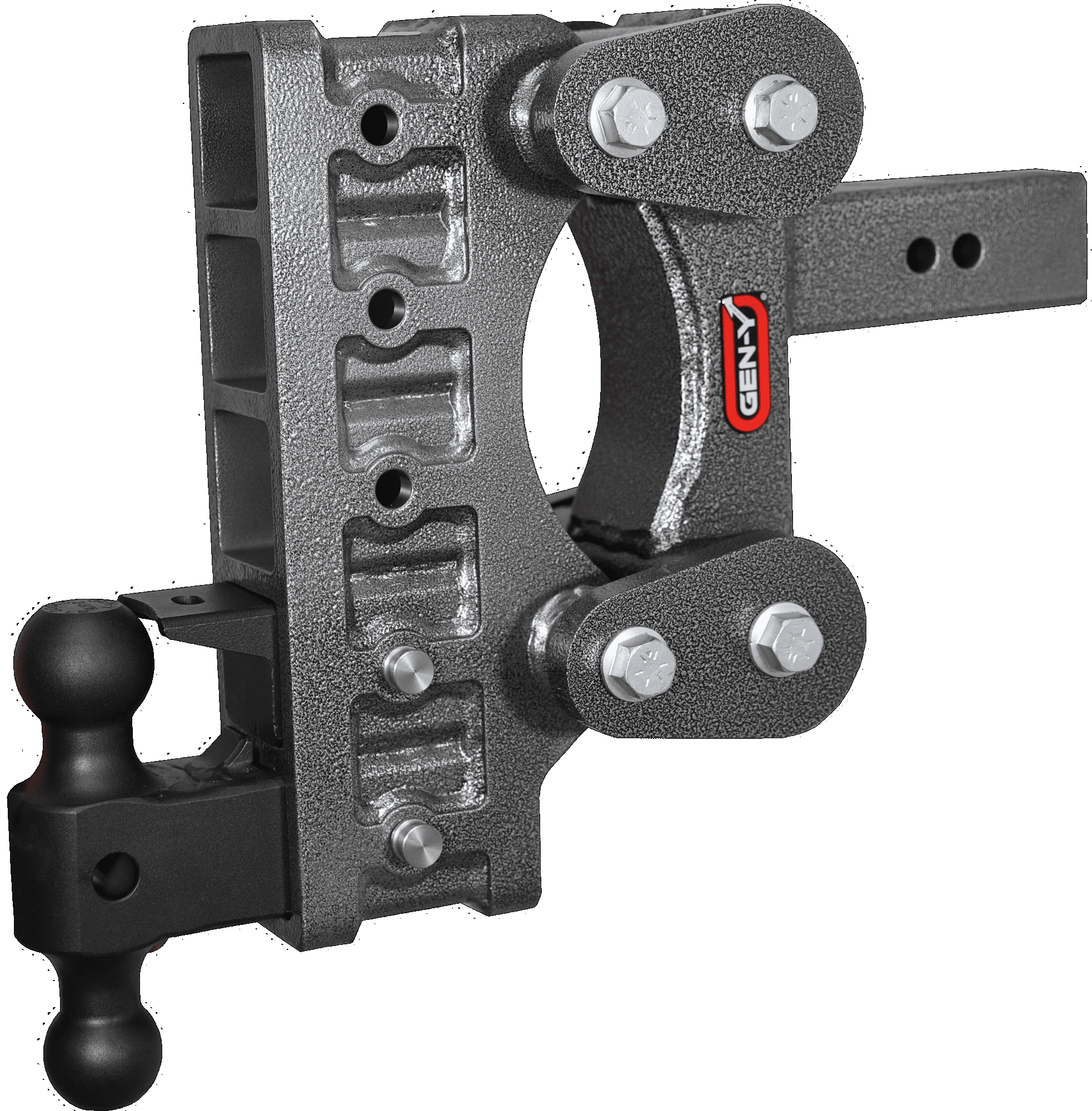 GEN-Y GH-1325 The BOSS TORSION-FLEX Adjustable 9" Drop Hitch with GH ...